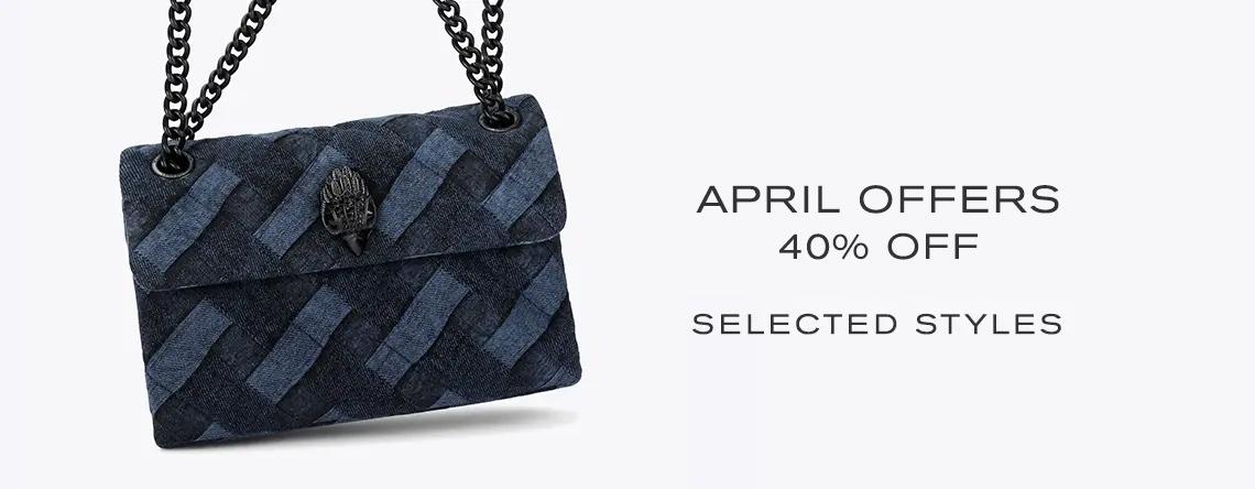 MICRO KENSINGTON Turquoise Mini Cross Body Bag by KURT GEIGER LONDON