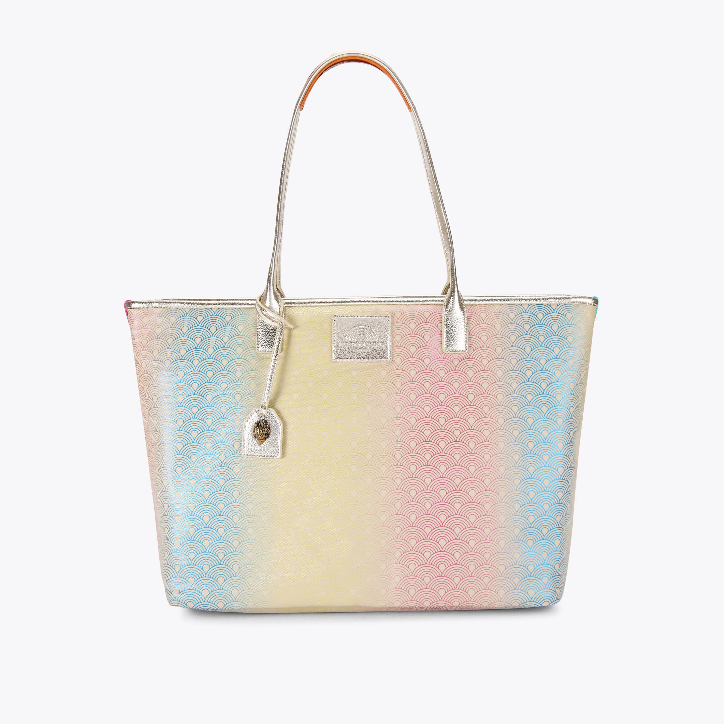PIMLICO LG SHOPPER Rainbow Ombre Shopper Purse by KURT GEIGER LONDON
