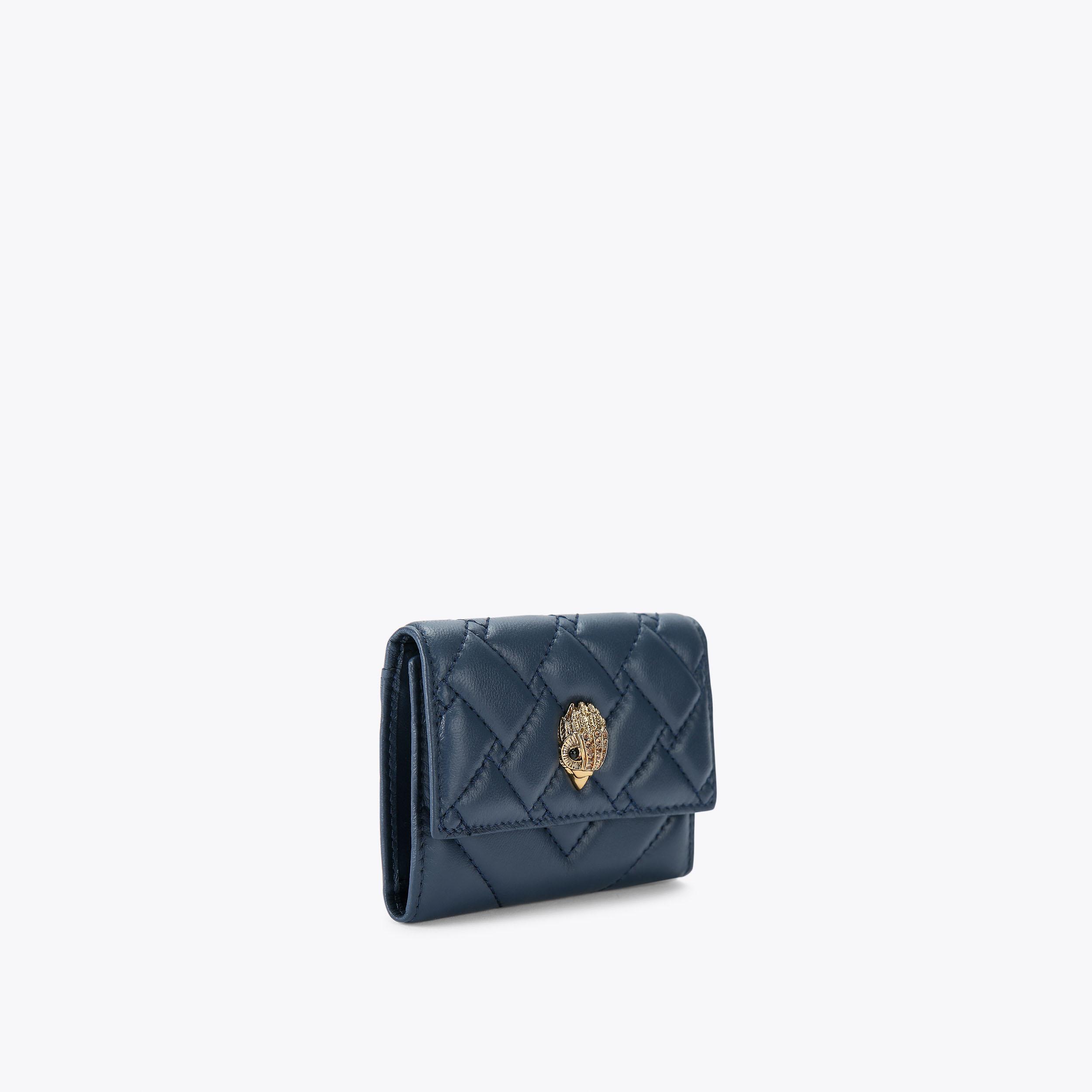 FLAP MULTI CARD HOLDER Navy Purse by KURT GEIGER LONDON