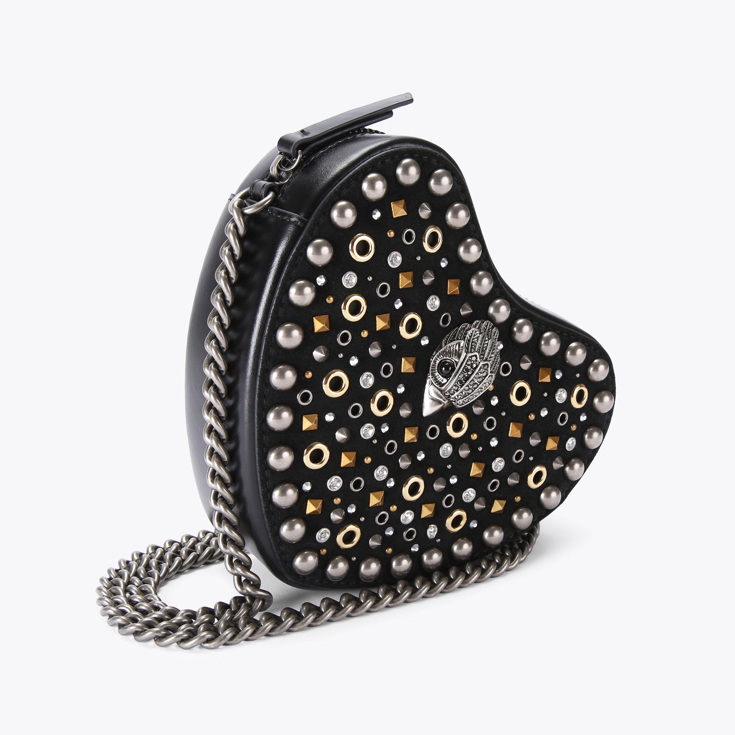 KENSINGTON HEART XB STUDS Heart Cross Body Purse by KURT GEIGER LONDON