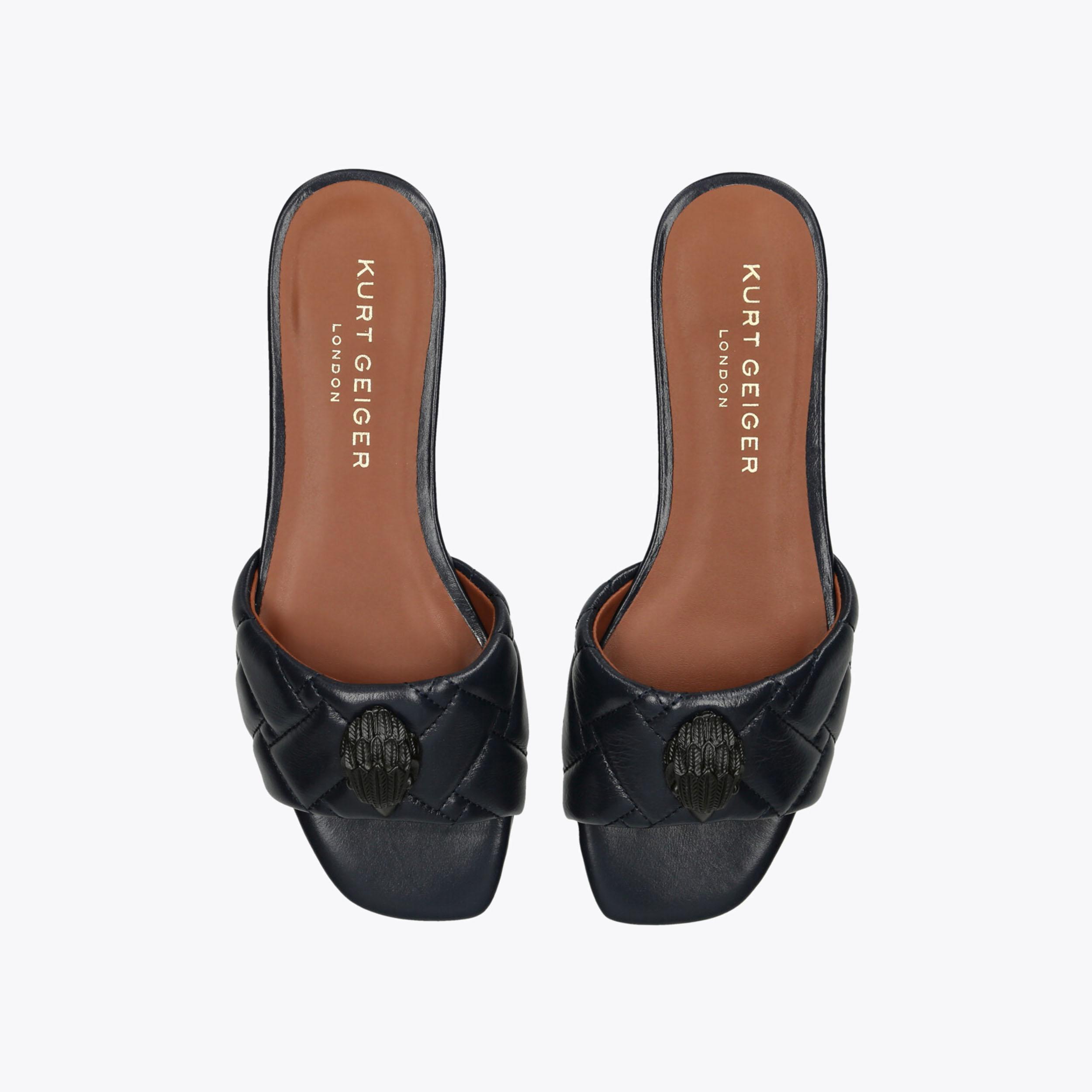 KENSINGTON FLAT SANDAL Slip On Flat Sandal by KURT GEIGER LONDON