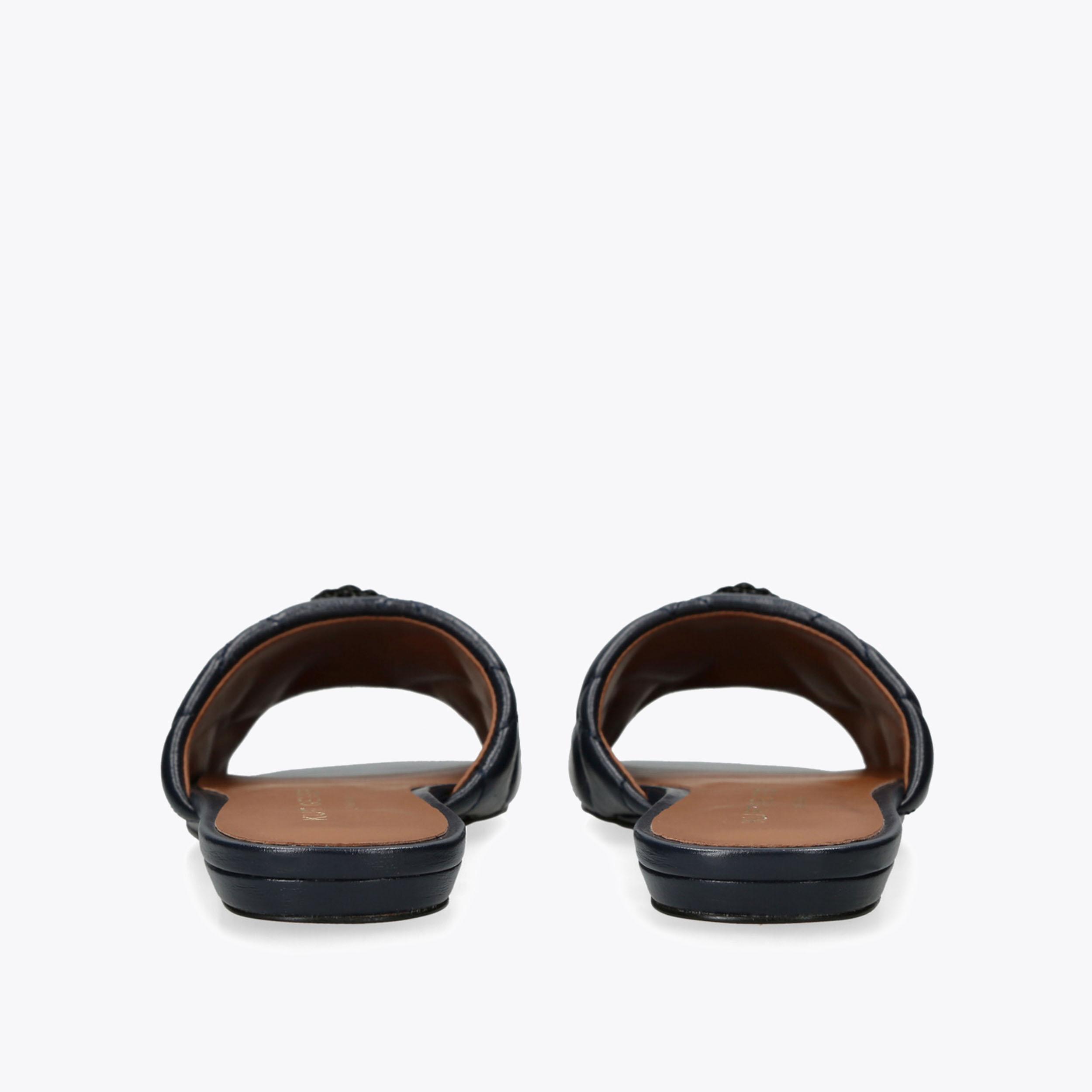 KENSINGTON FLAT SANDAL Slip On Flat Sandal by KURT GEIGER LONDON