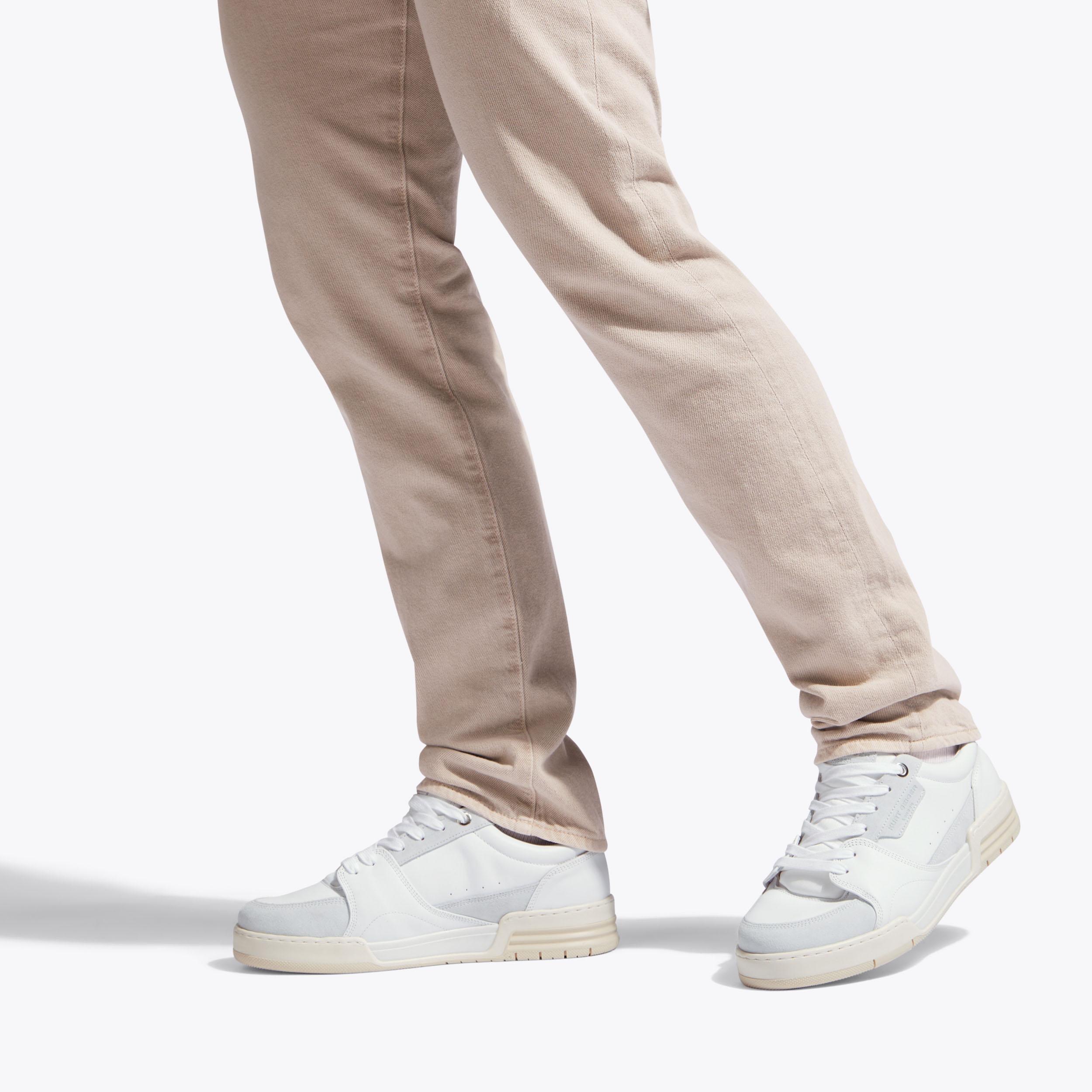 SONIC White Leather Sneakers by KURT GEIGER LONDON