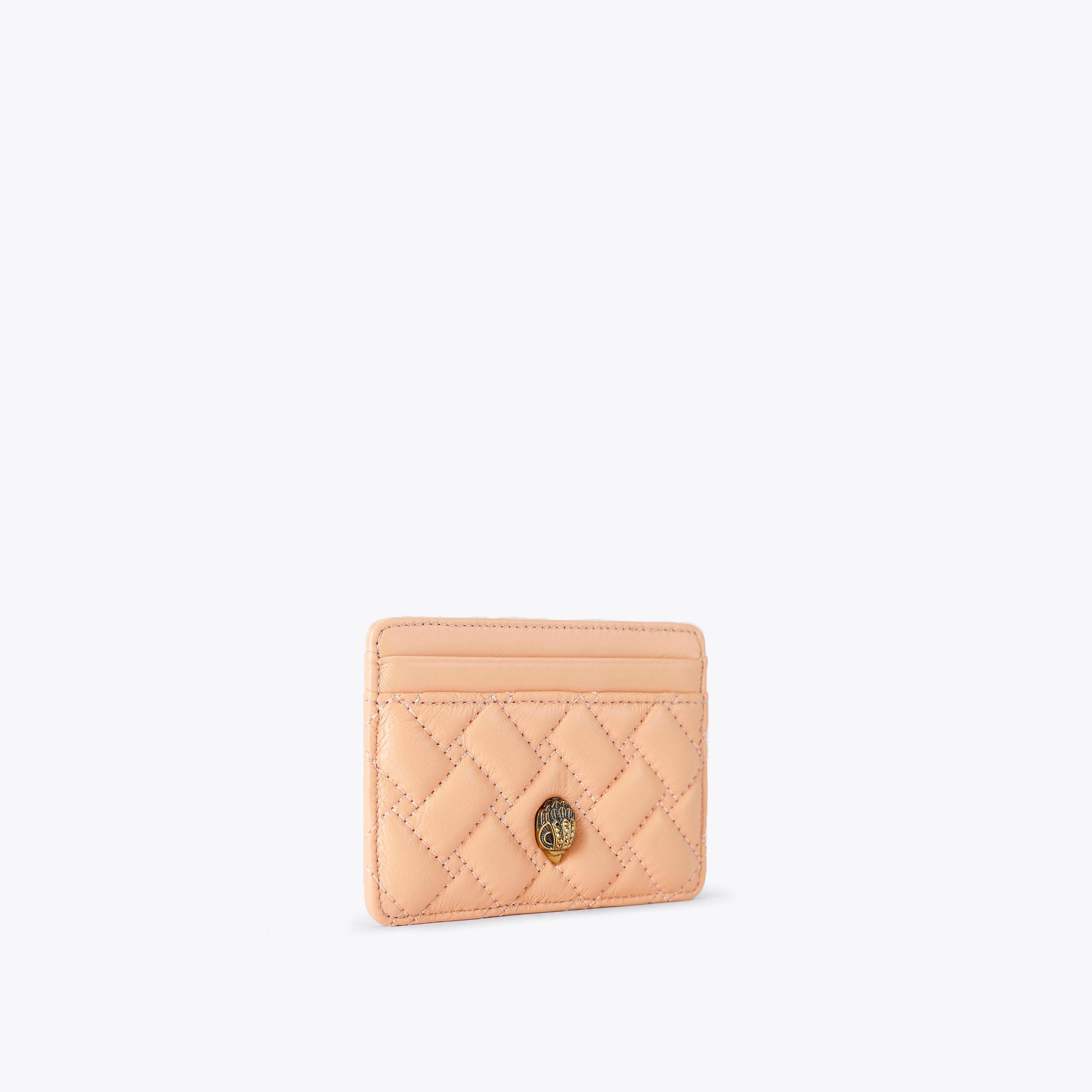 CARD HOLDER KENSINGTON Pink Leather Card Holder by KURT GEIGER LONDON