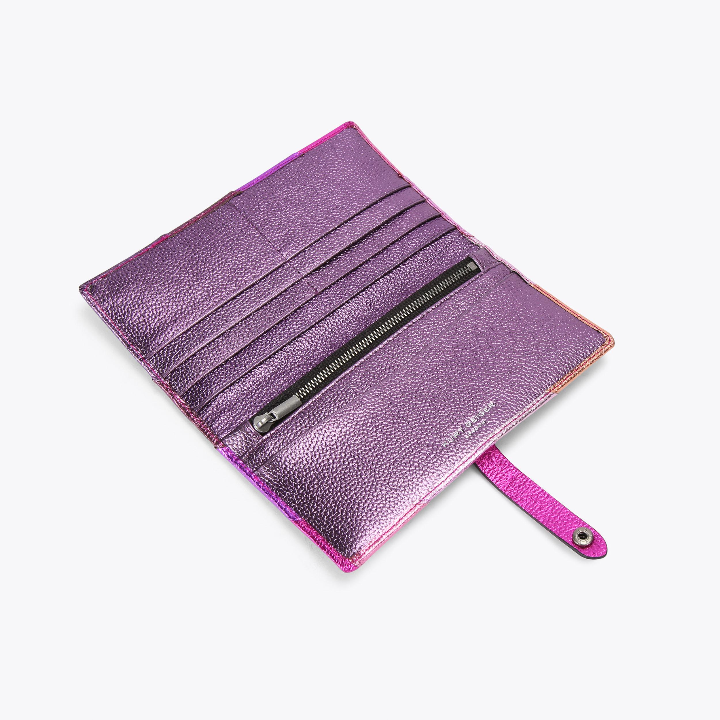 SOFT WALLET LEATHER Pink Leather Wallet by KURT GEIGER LONDON