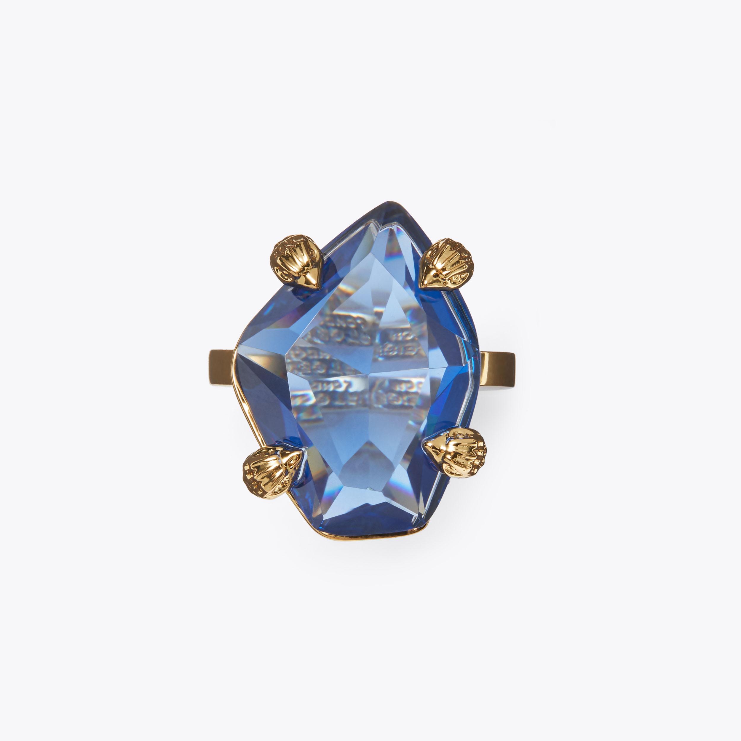 REGENT RING blue stone ring by KURT GEIGER LONDON