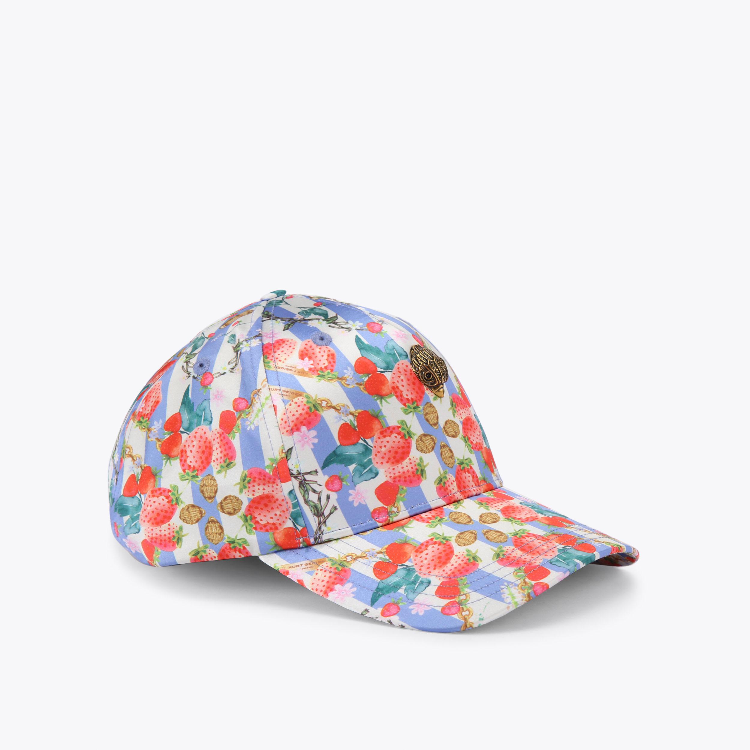 KENSINGTON CAP Blue Stripe Kensington Cap by KURT GEIGER LONDON
