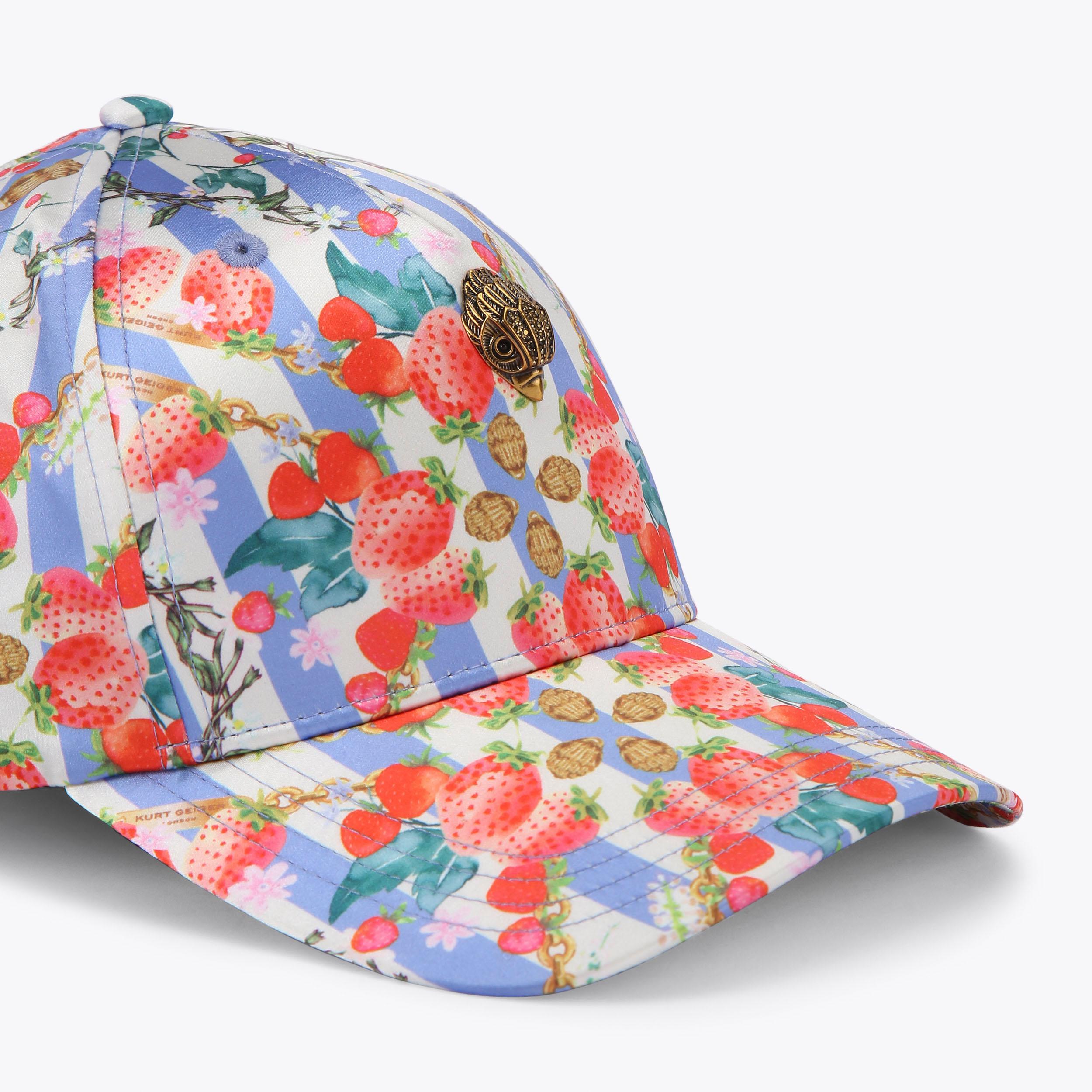 KENSINGTON CAP Blue Stripe Kensington Cap by KURT GEIGER LONDON