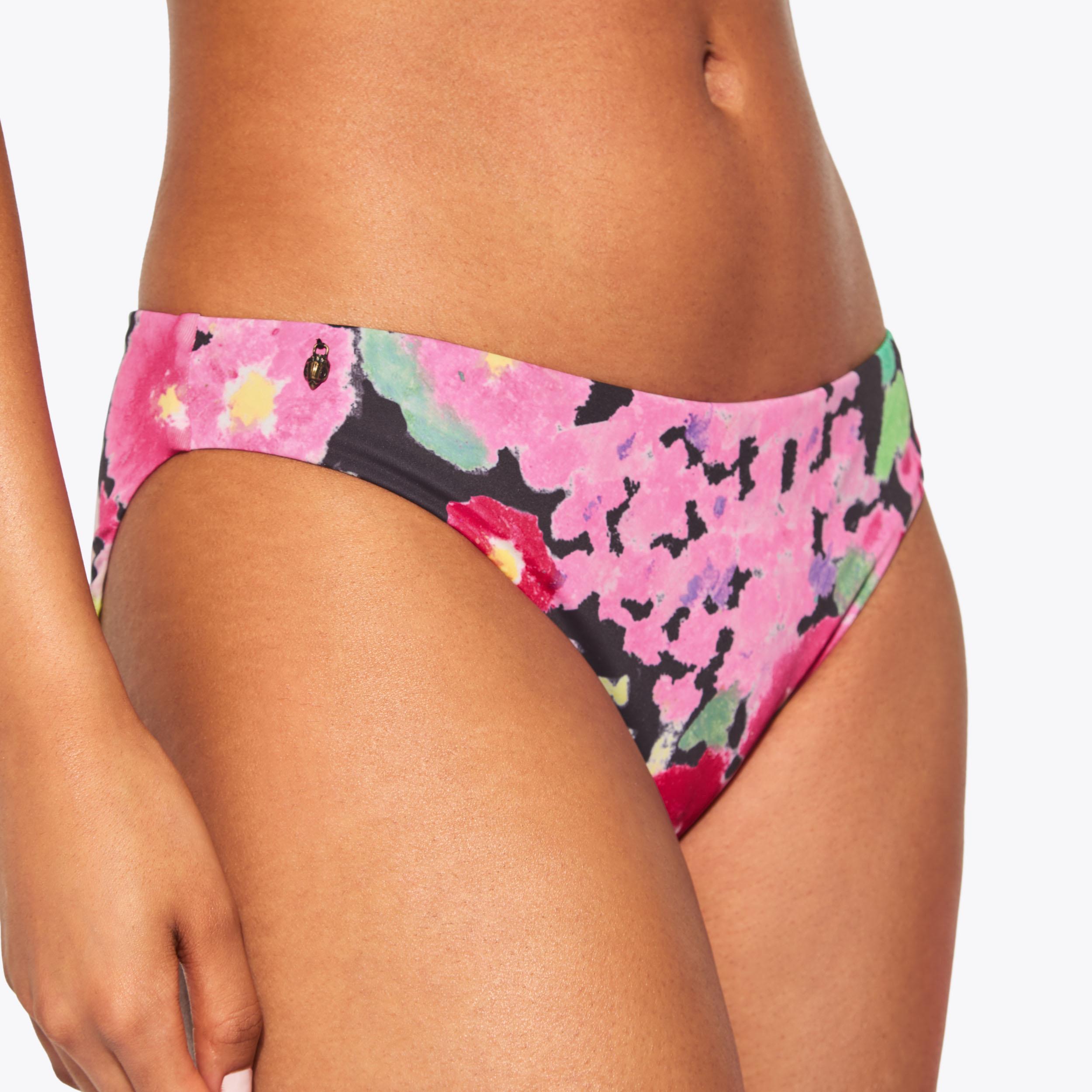 KENSINGTON BIKINI BRIEFS Rainbow Floral Bikini Briefs by KURT GEIGER LONDON