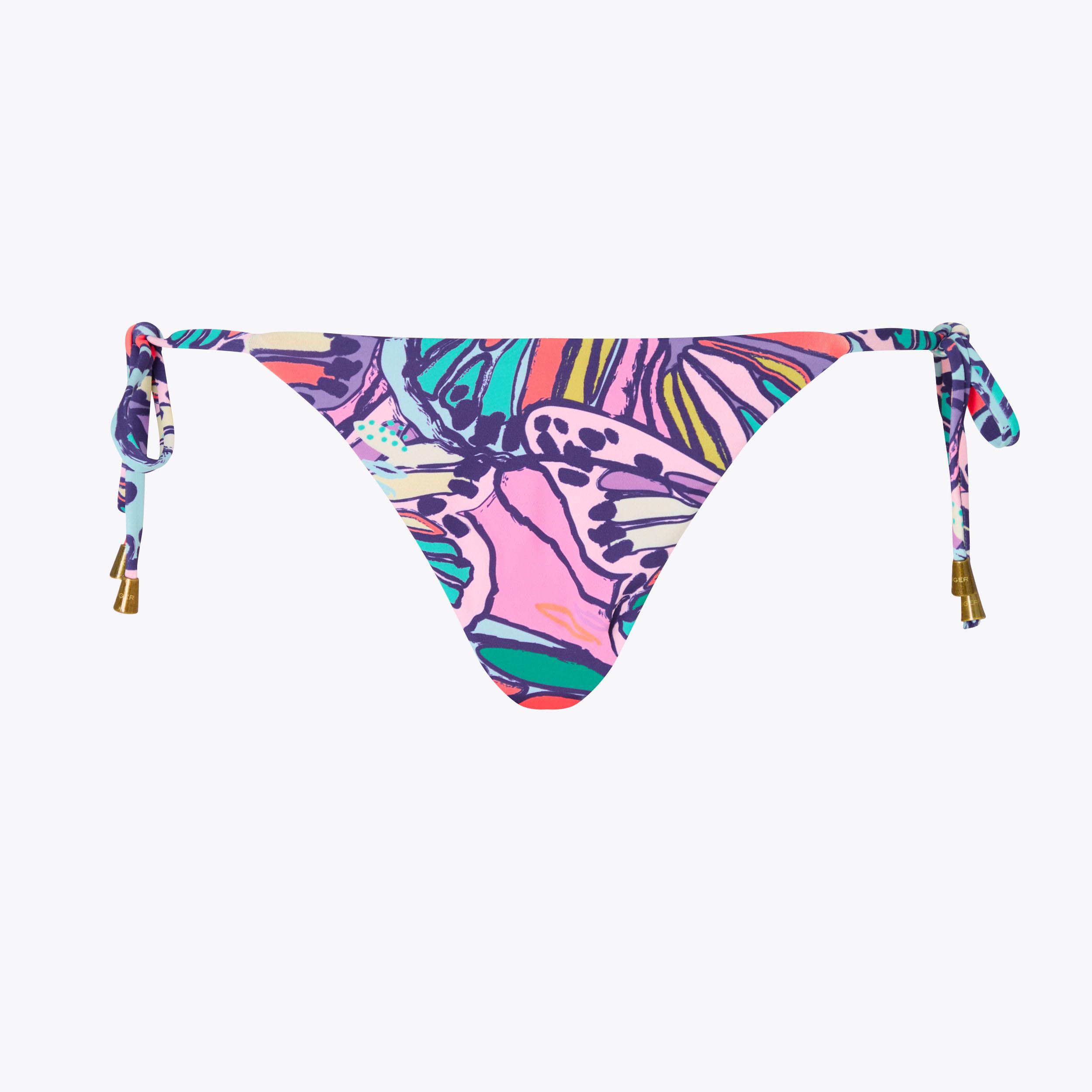 KENSINGTON STRING BRIEFS Blue Paisley Kensington String Bikini Bottoms ...
