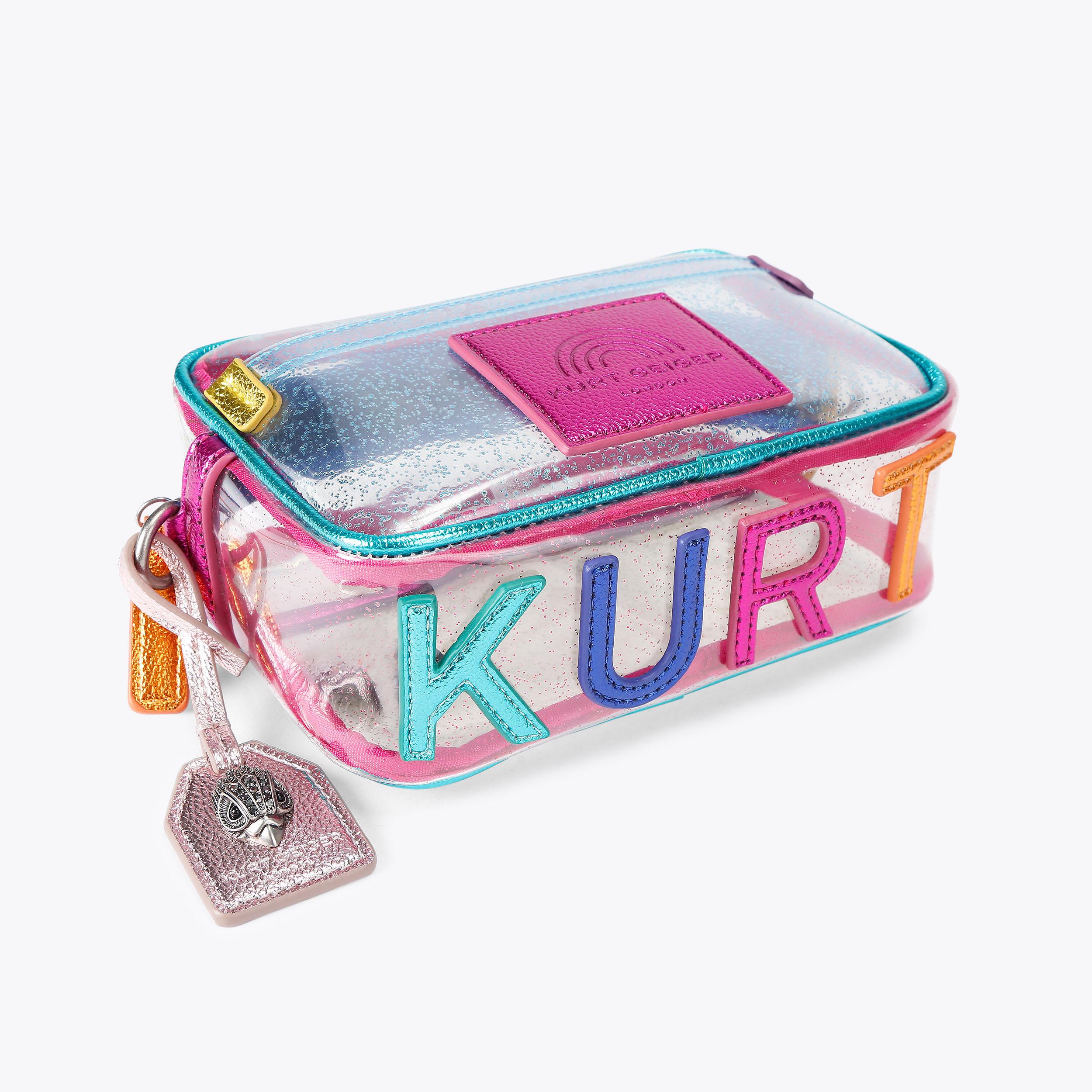 VINYL SOUTHBANK SM CAMERA Vinyl Cross Body Bag by KURT GEIGER LONDON