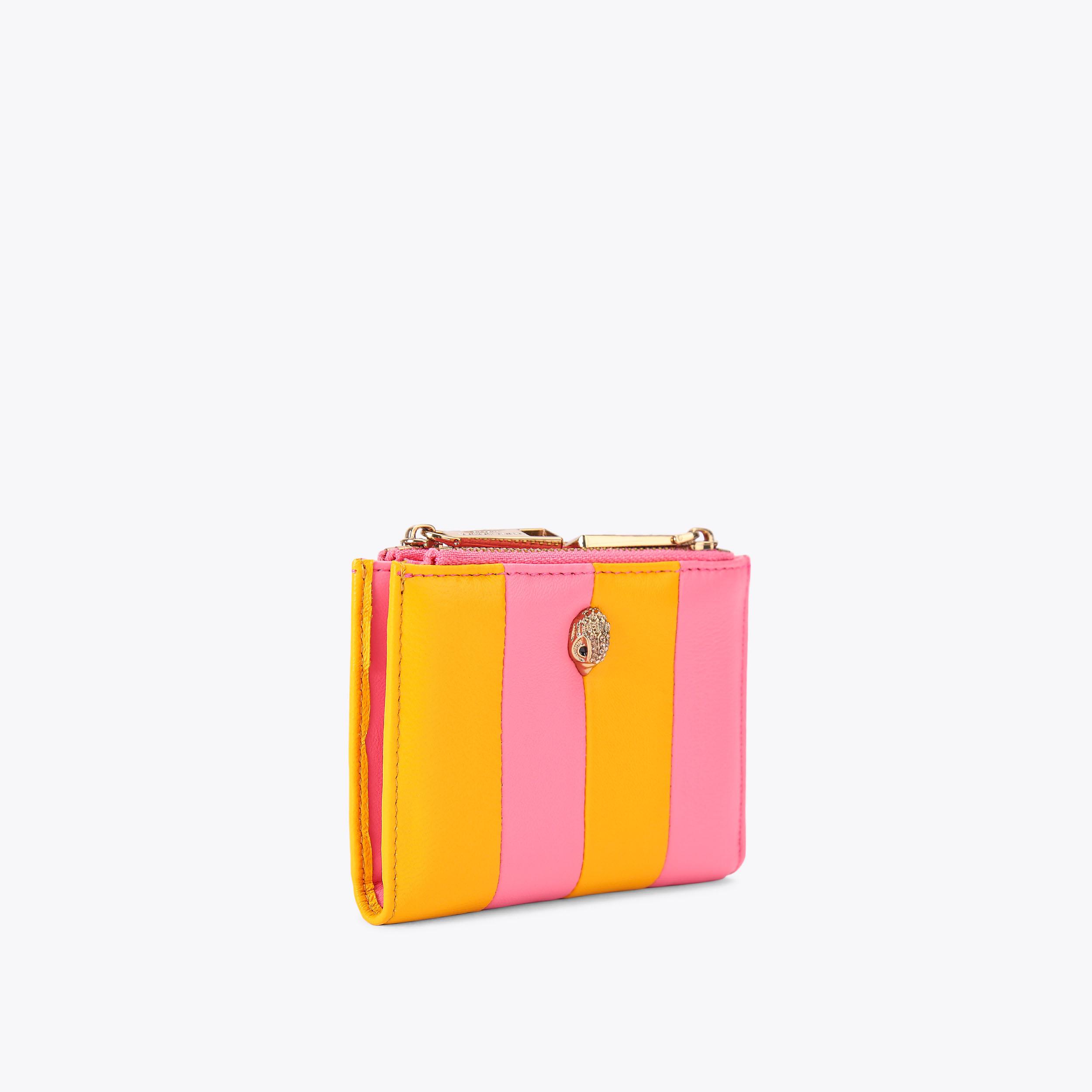 MINI PURSE KENSINGTON L Pink Orange Wallet by KURT GEIGER LONDON