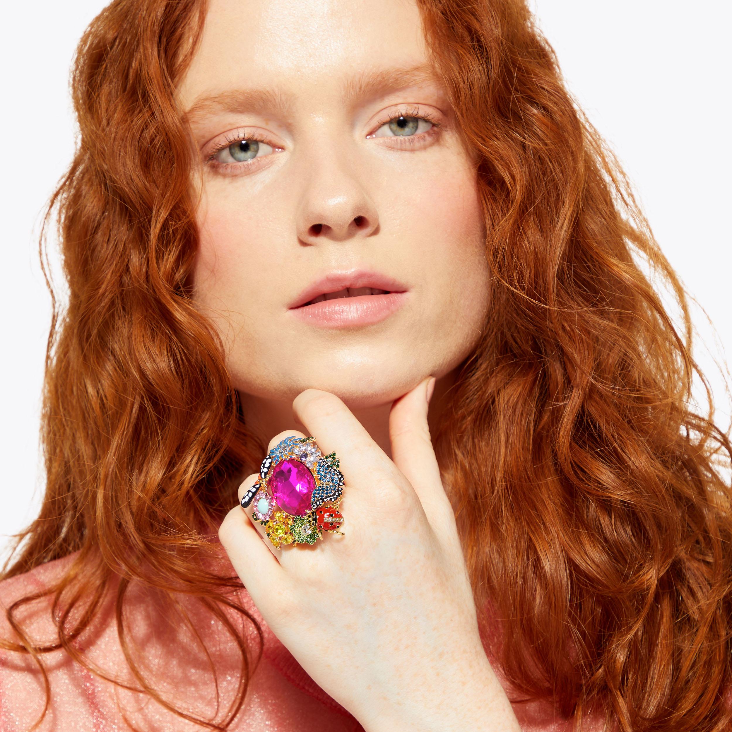 FC RING Floral Couture Ring by KURT GEIGER LONDON