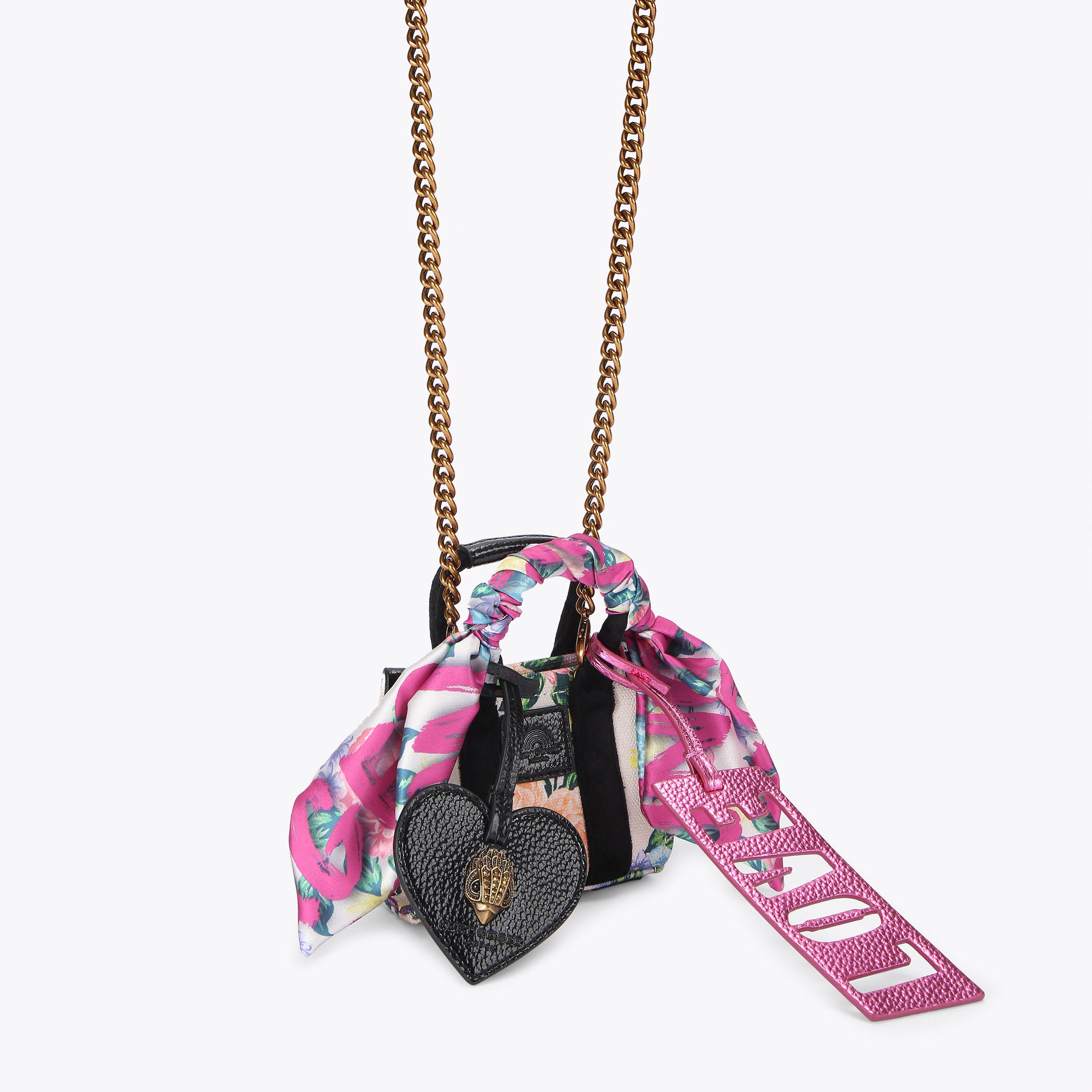MICRO SOUTHBANK TOTE Floral Printed Tote Bag by KURT GEIGER LONDON