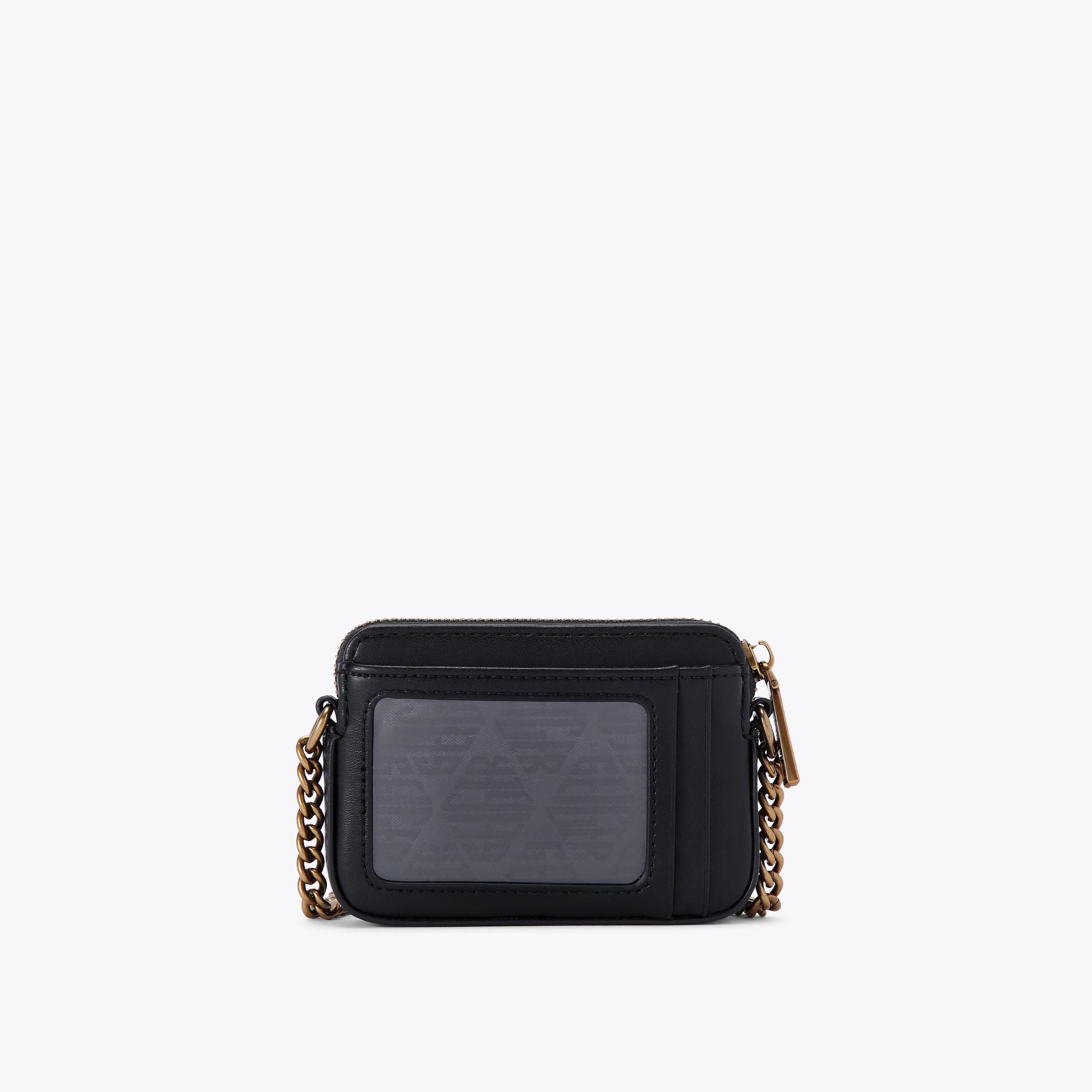 MICRO KENSINGTON CAMERA Black Leather Micro Camera by KURT GEIGER LONDON
