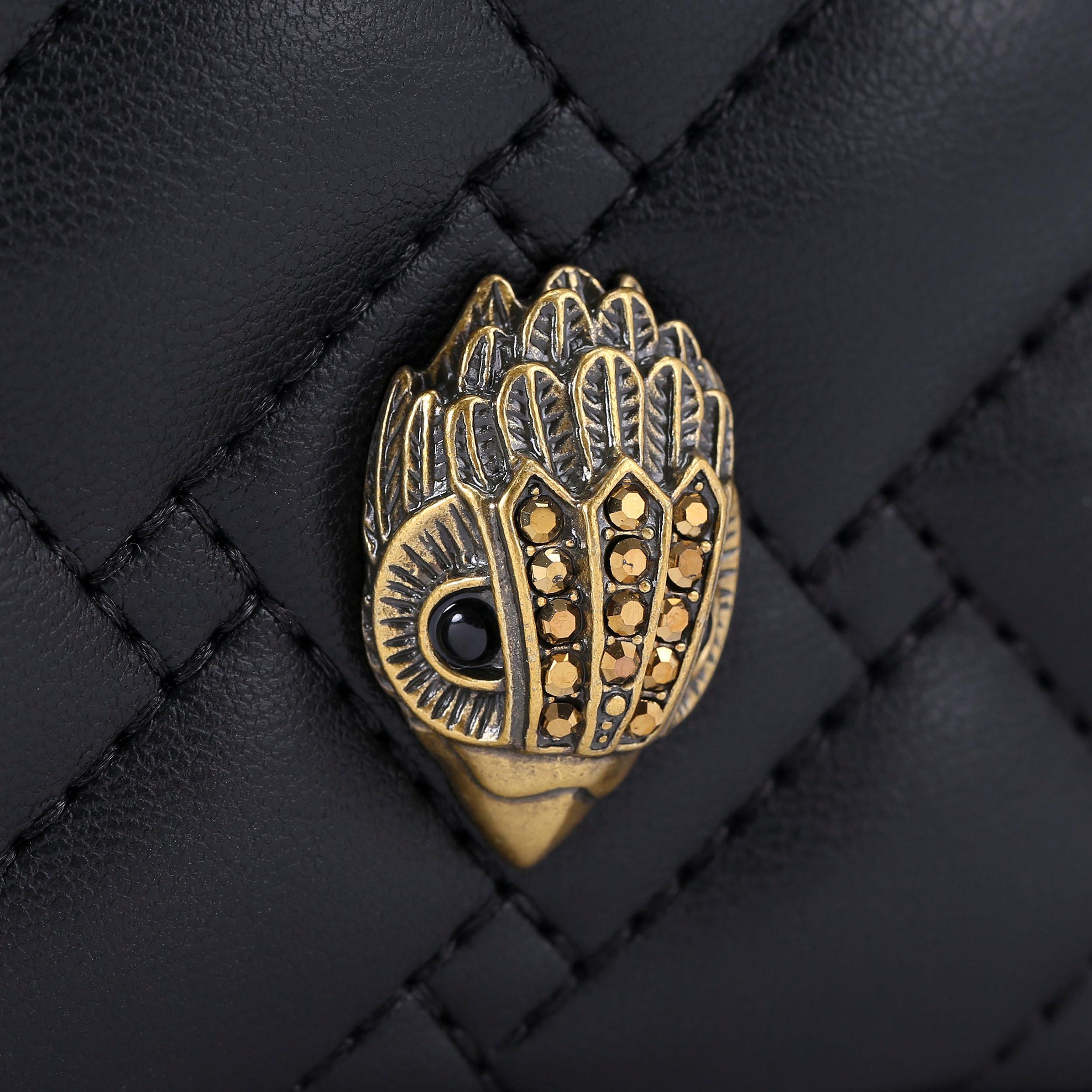 MICRO KENSINGTON CAMERA Black Leather Micro Camera by KURT GEIGER LONDON