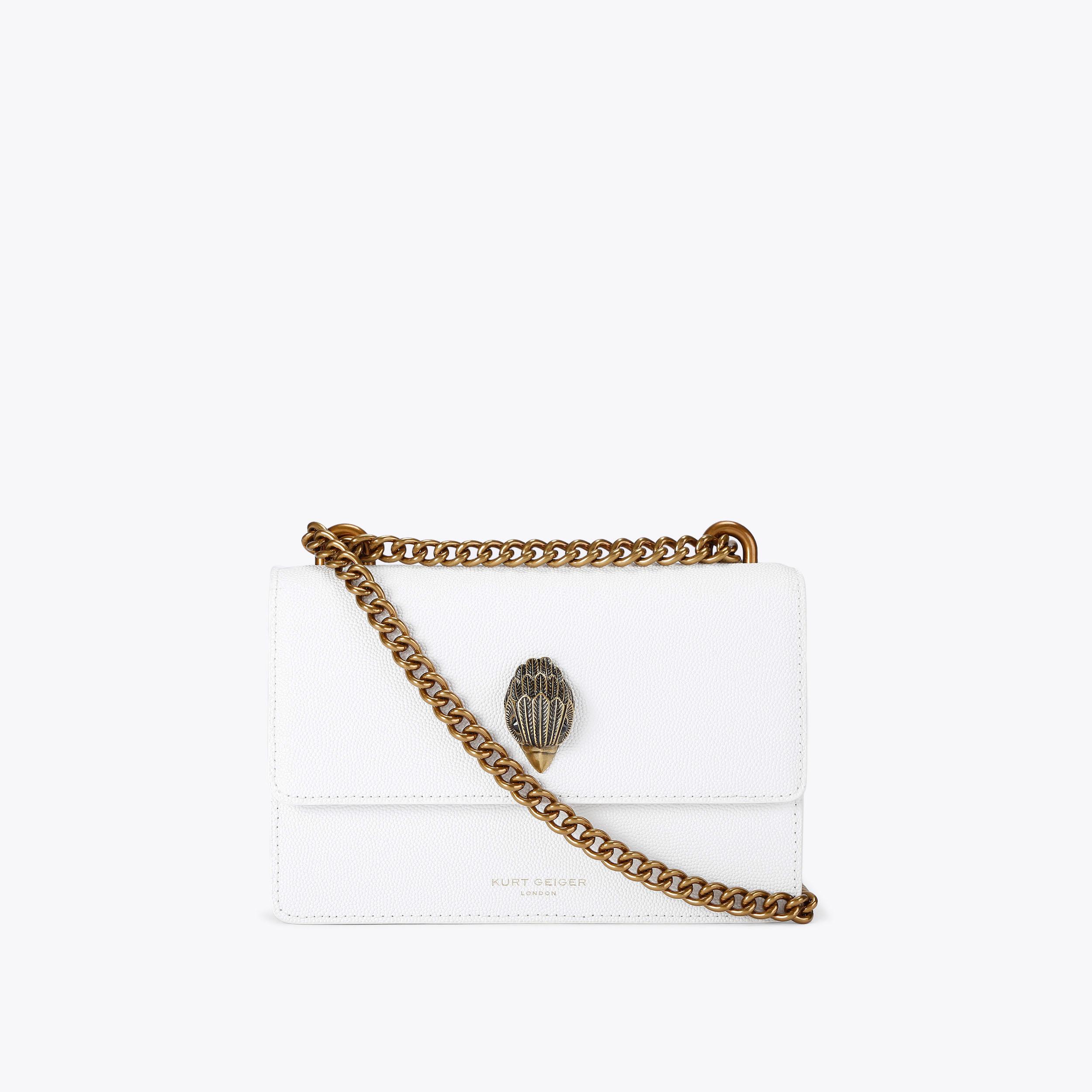 SHOREDITCH SM CROSS BODY Tan Cross Body Bag by KURT GEIGER SHOREDITCH SM CROSS BODY Tan Cross Body Bag by KURT GEIGER