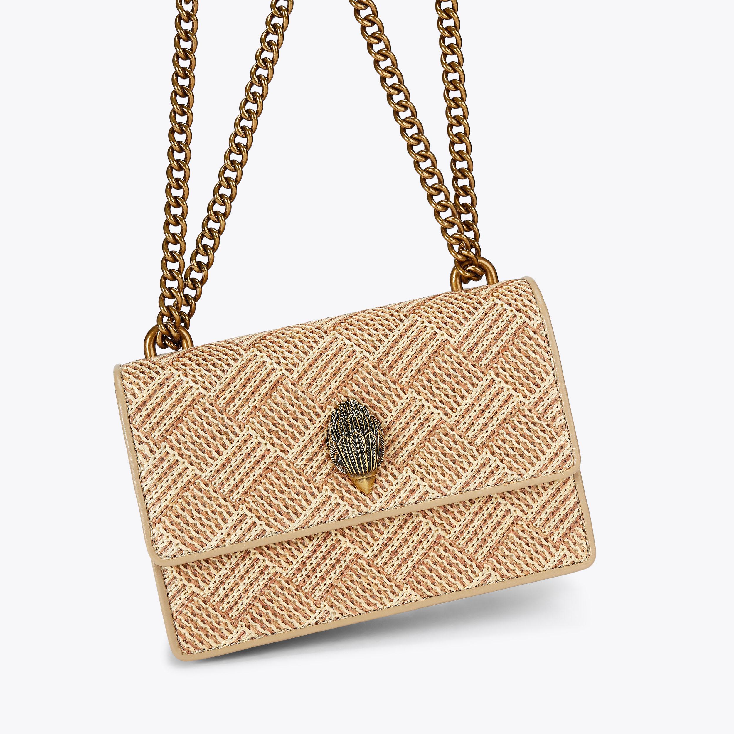 SHOREDITCH SM CROSS BODY Tan Cross Body Bag by KURT GEIGER LONDON