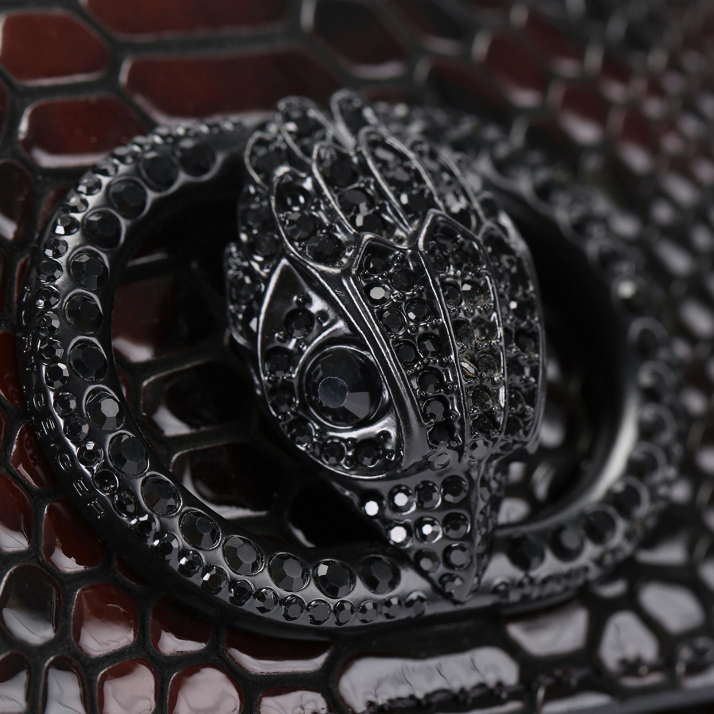 SM CHELSEA XBODY Brown Lizard Cross Body Purse by KURT GEIGER LONDON