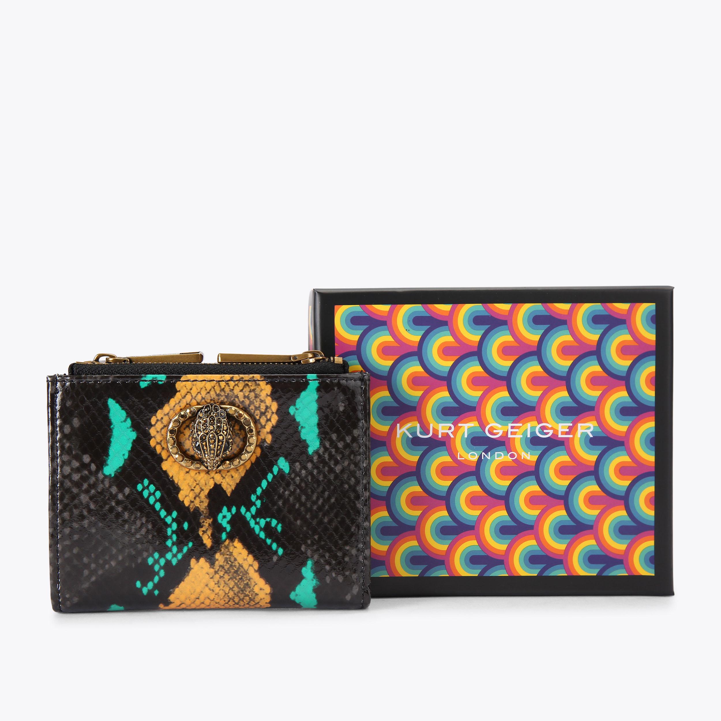 CHELSEA MINI PURSE Chelsea Snakeprint Purse by KURT GEIGER LONDON