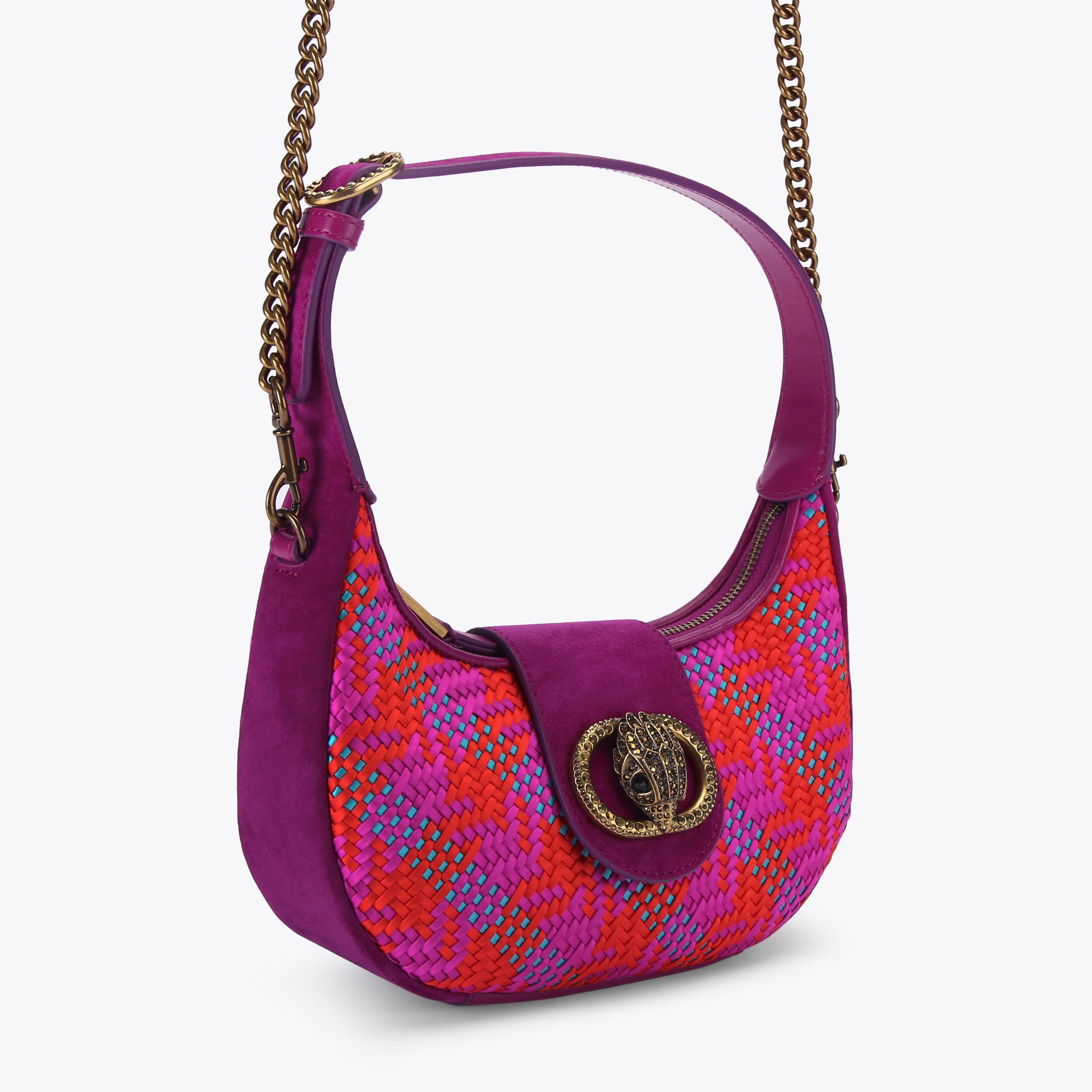 SM CHELSEA HOBO Fuchsia Pink Hobo Purse by KURT GEIGER LONDON