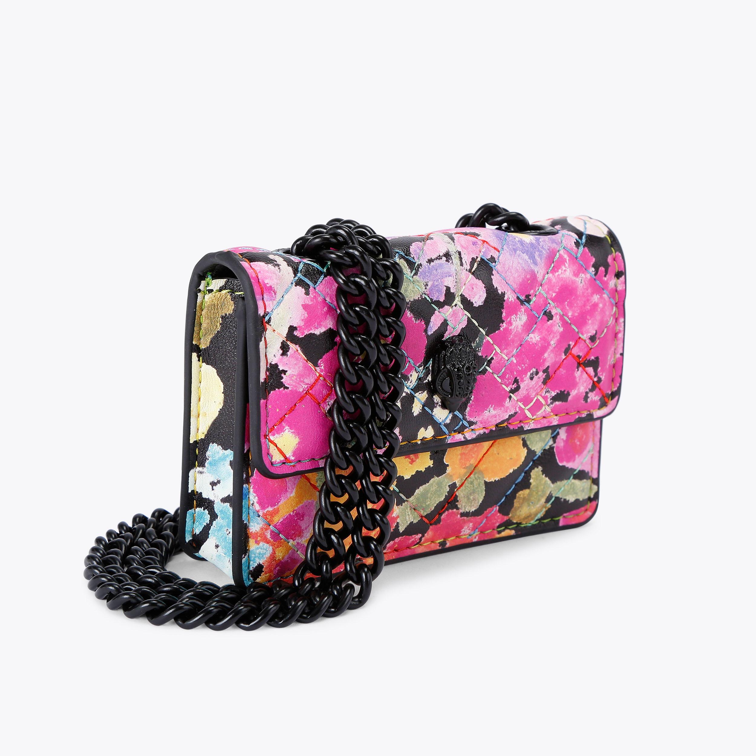 MICRO KENSINGTON Floral Mini Cross Body Bag by KURT GEIGER LONDON