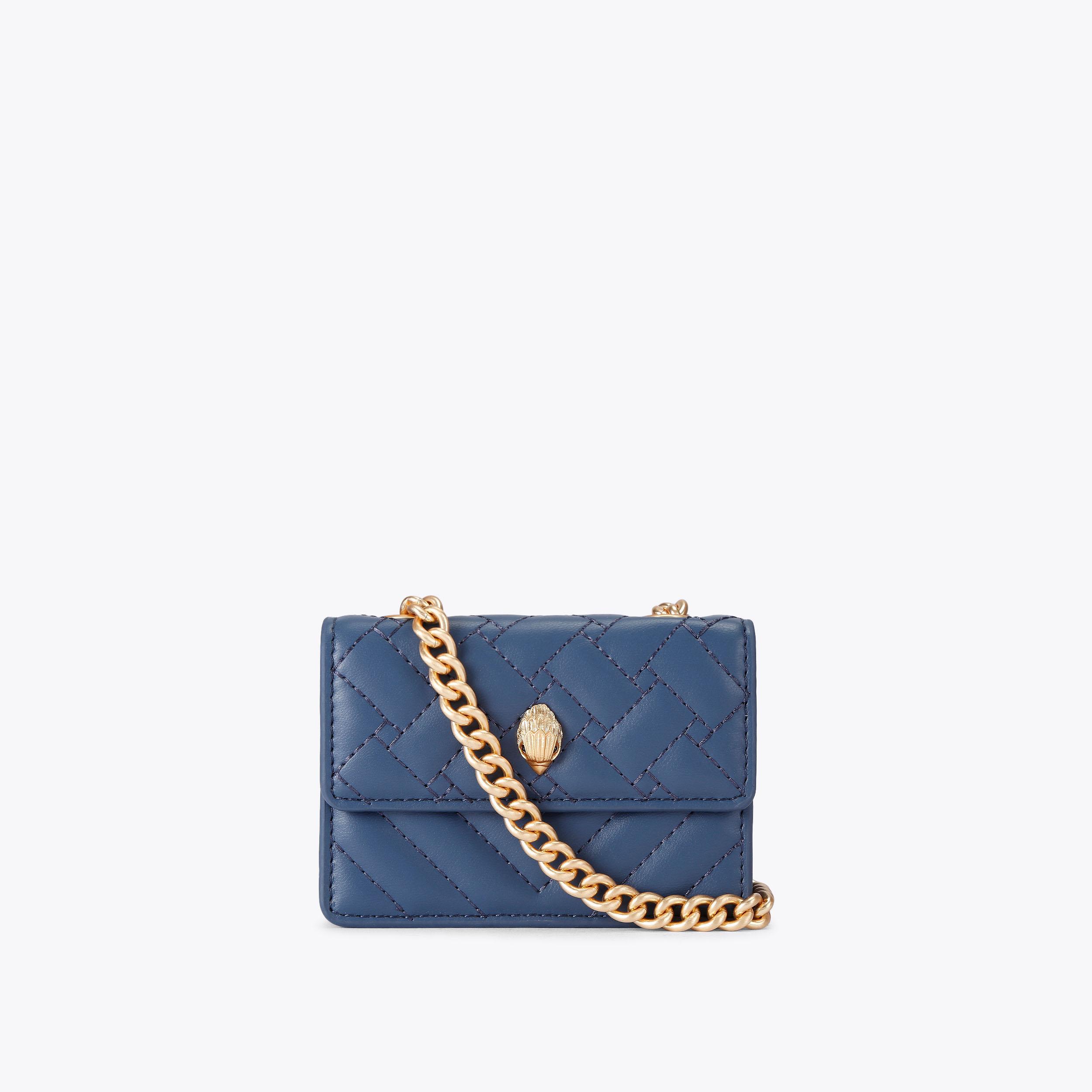 MICRO KENSINGTON Ombre Denim Micro Bag by KURT GEIGER LONDON