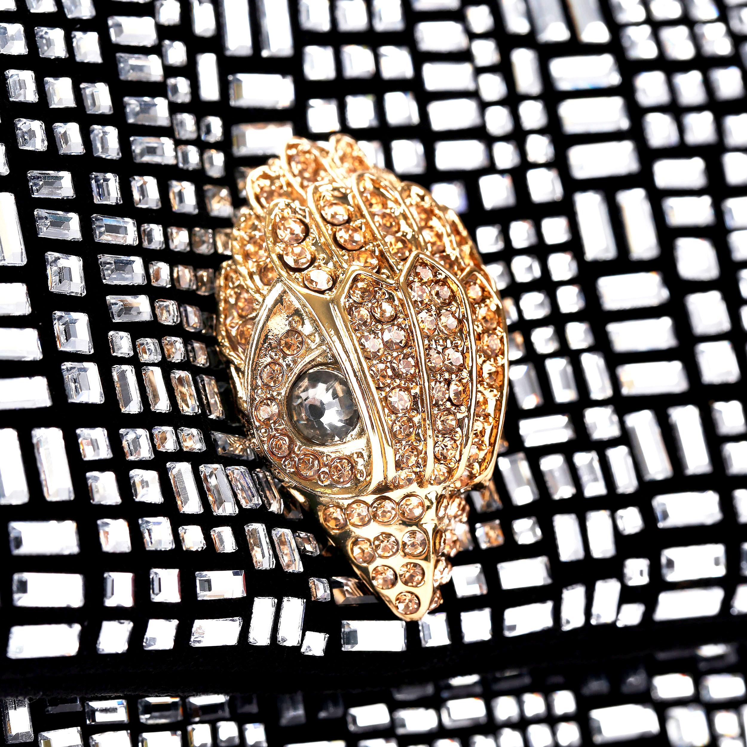 MINI KENSINGTON CRYSTALS Crystal Mini Cross Body Purse by KURT GEIGER ...