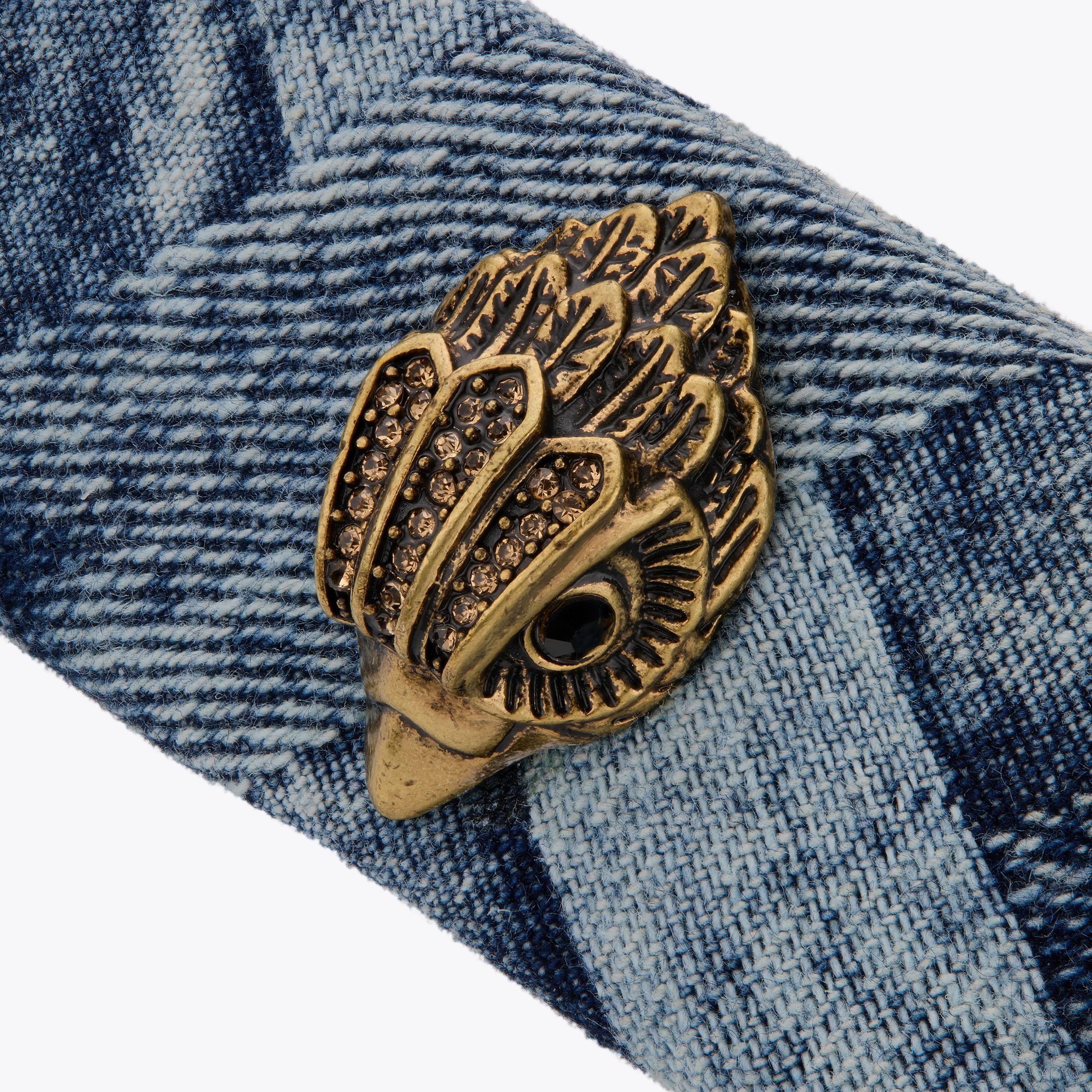 EAGLE BARRETTE Eagle Denim Barrette by KURT GEIGER LONDON