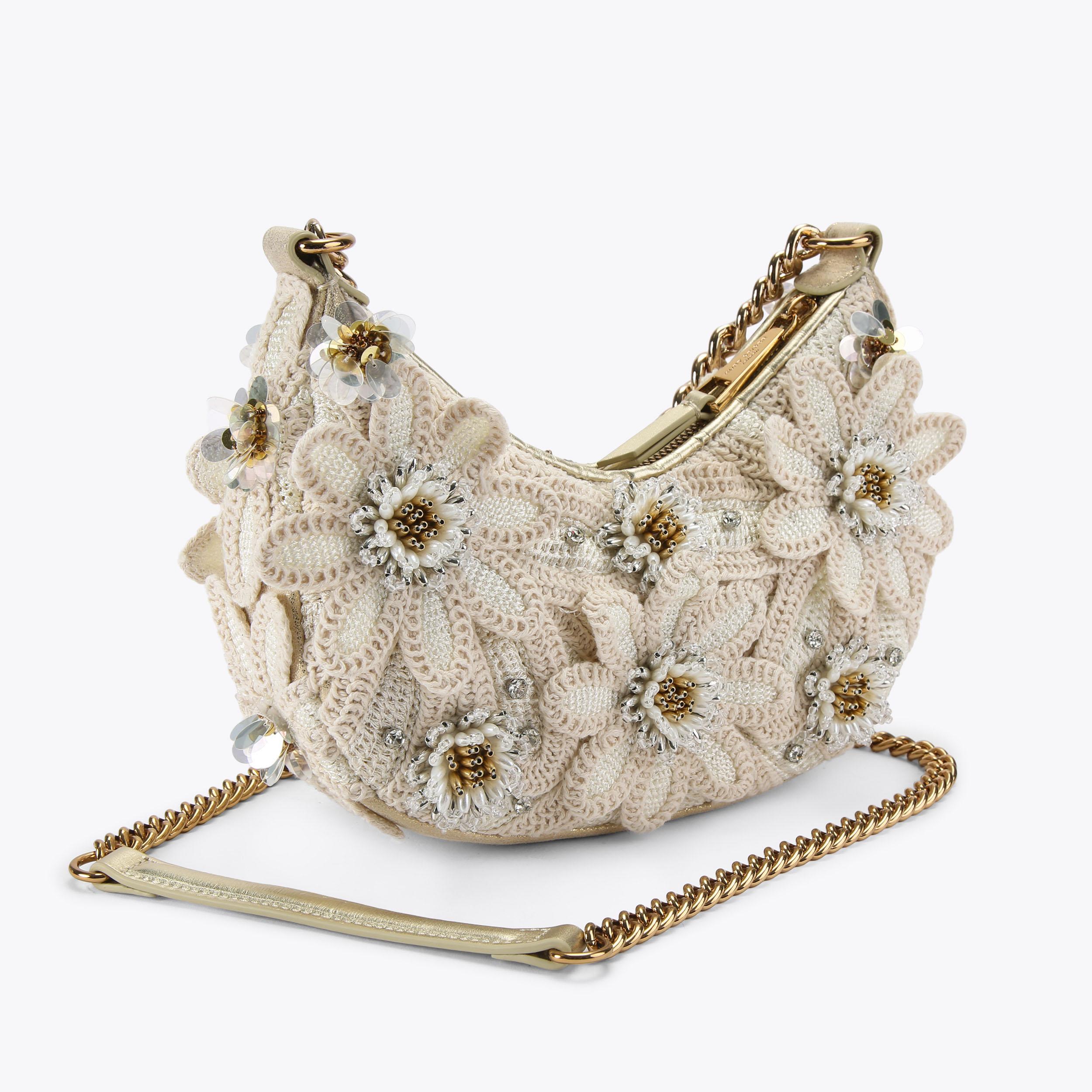SM CHELSEA CHAIN HOBO Small Chelsea Hobo bag by Kurt Geiger London