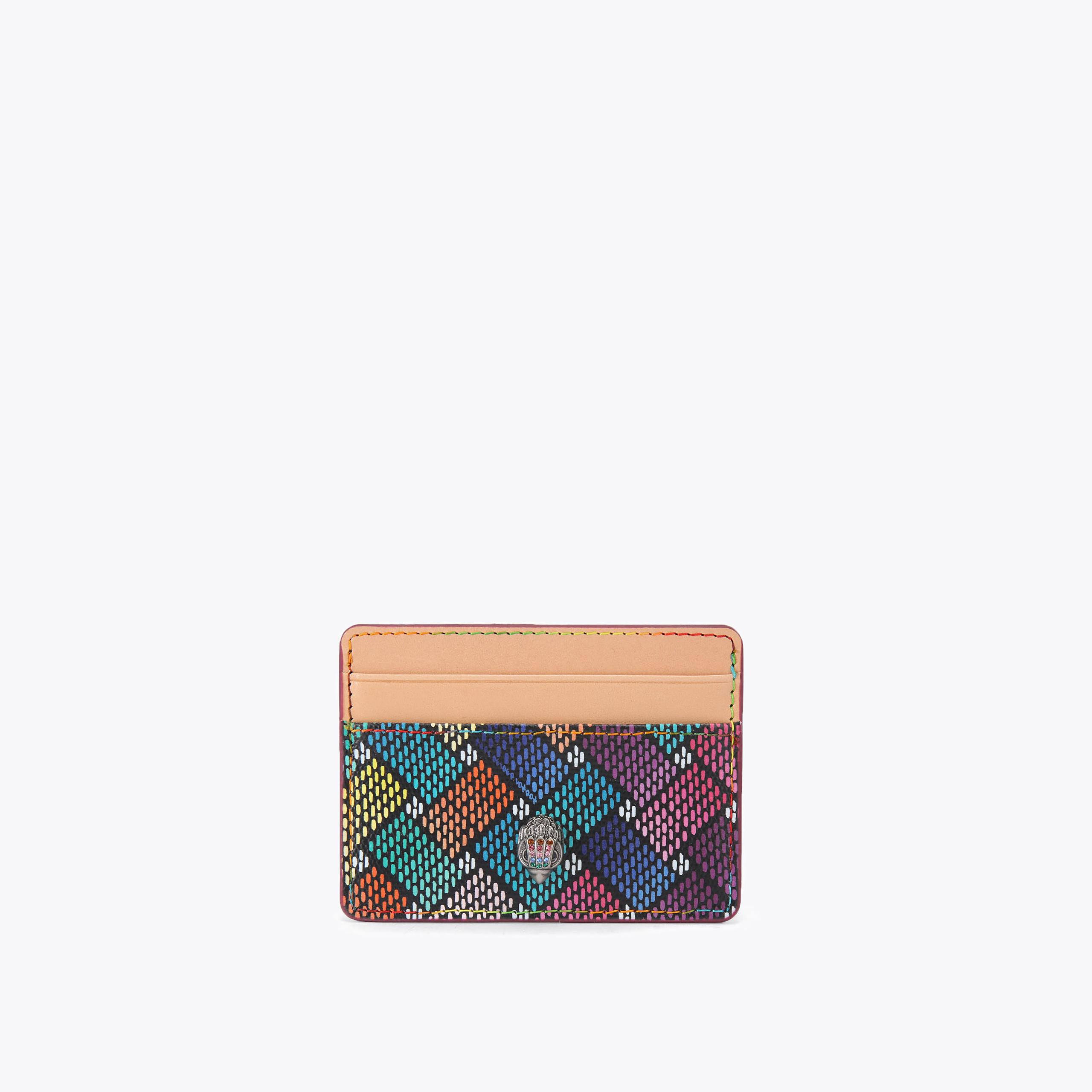 CAMDEN CARD HOLDER Rainbow Monogram Card Holder by KURT GEIGER LONDON
