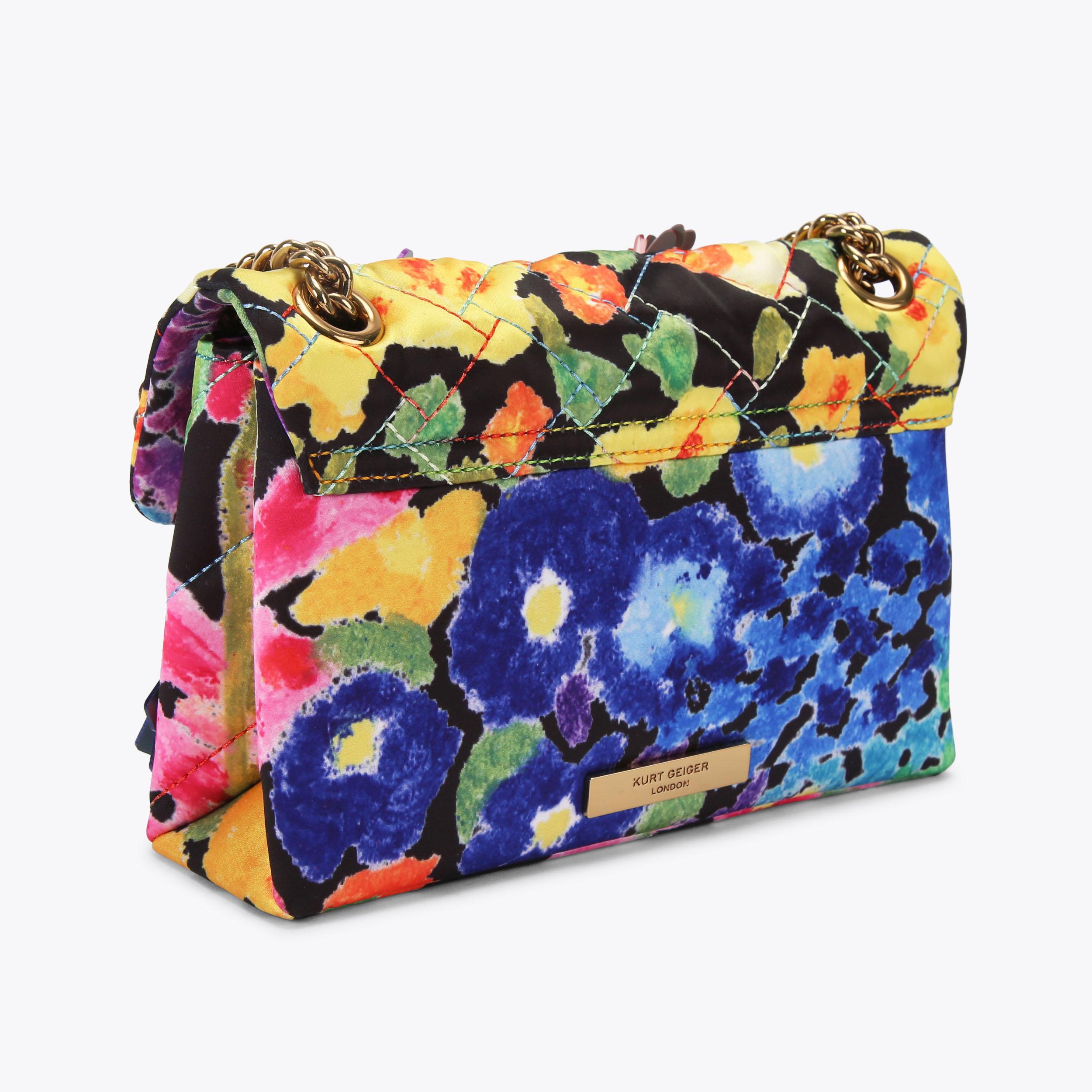 MINI KENSINGTON FLOWERS Floral 3D Flowers Mini Bag by KURT GEIGER LONDON