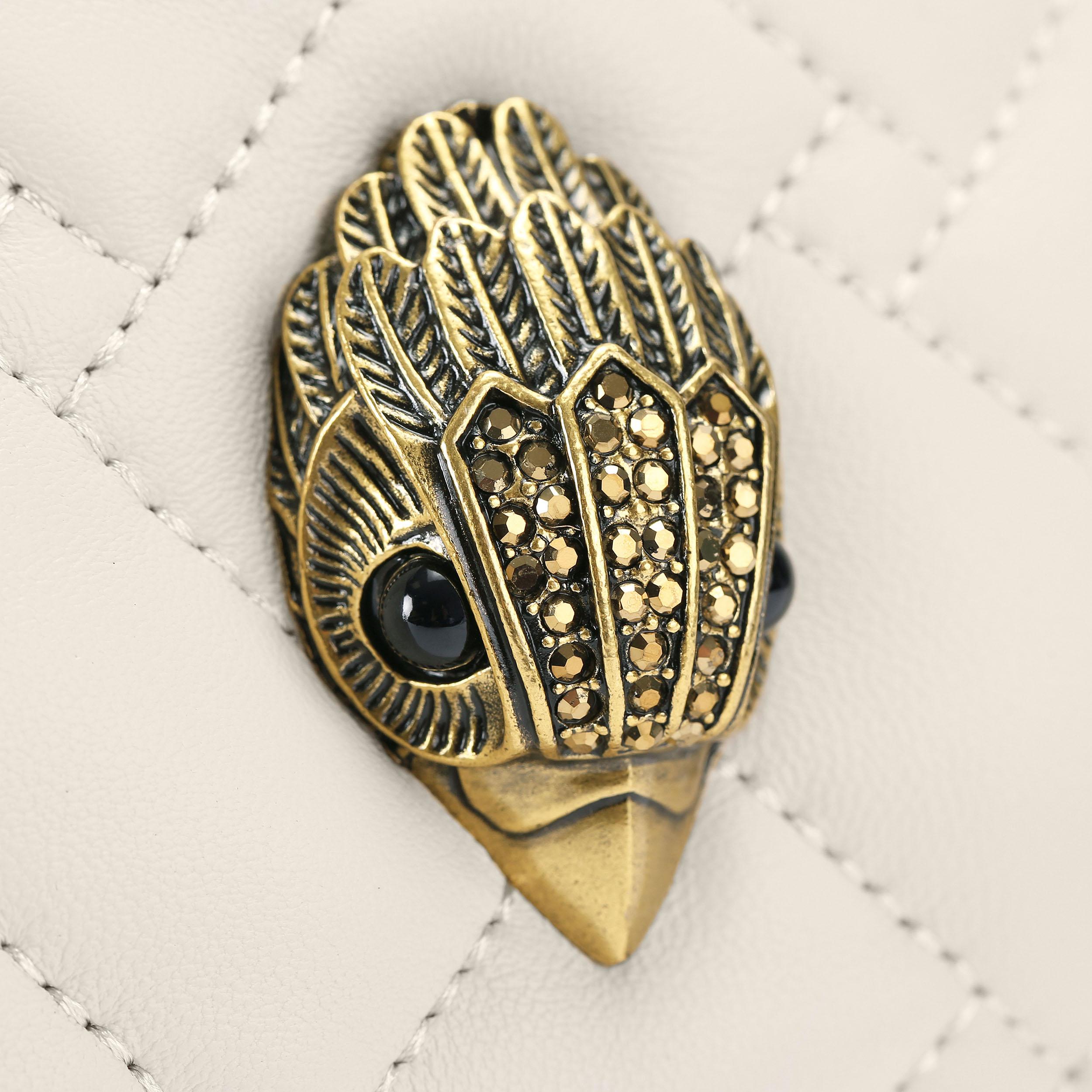 SM KENSINGTON STRING TOTE Bone Leather String Tote Purse by KURT GEIGER ...