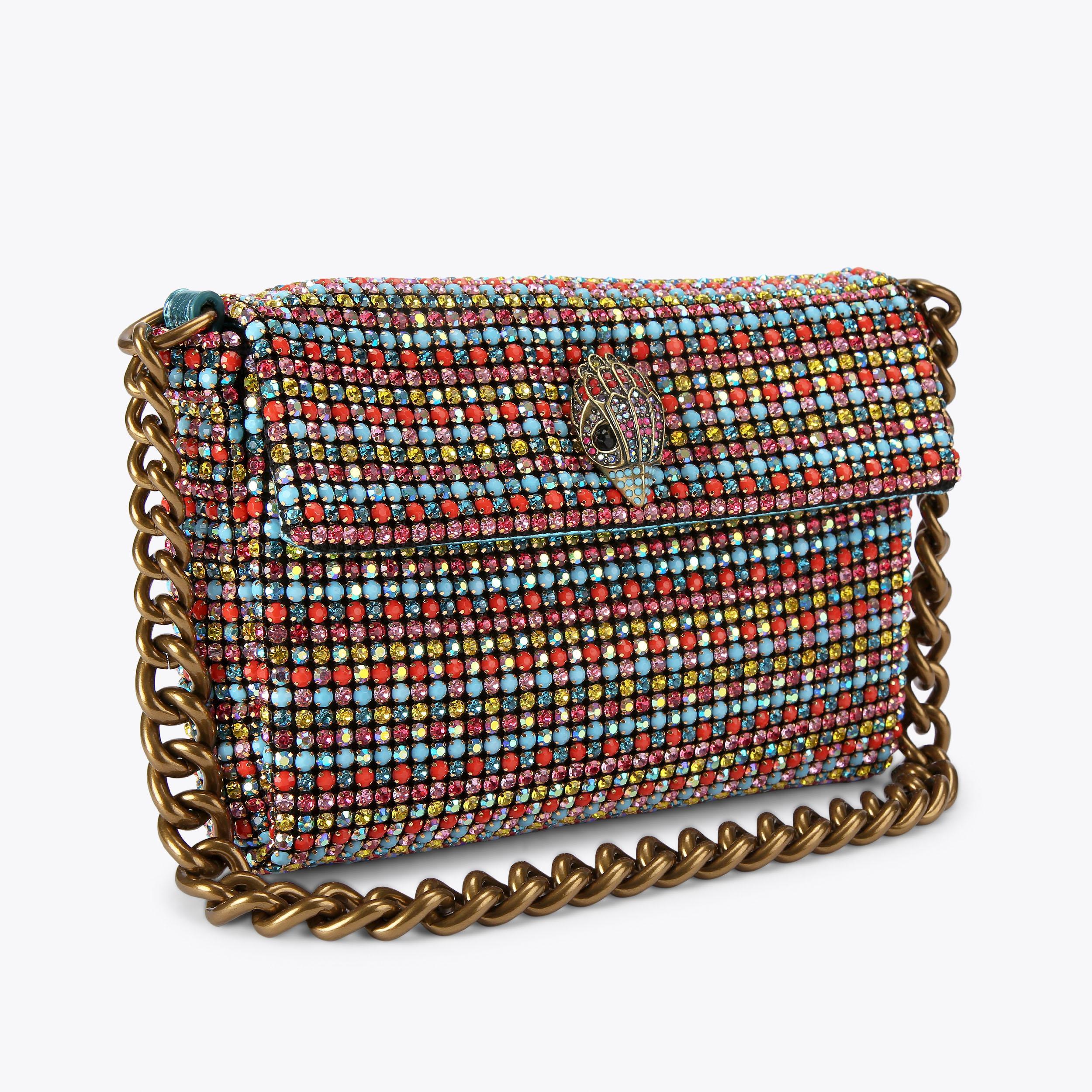 SM PARTY SHOULDER BAG Multi Colour Crystal Shoulder Purse by KURT ...