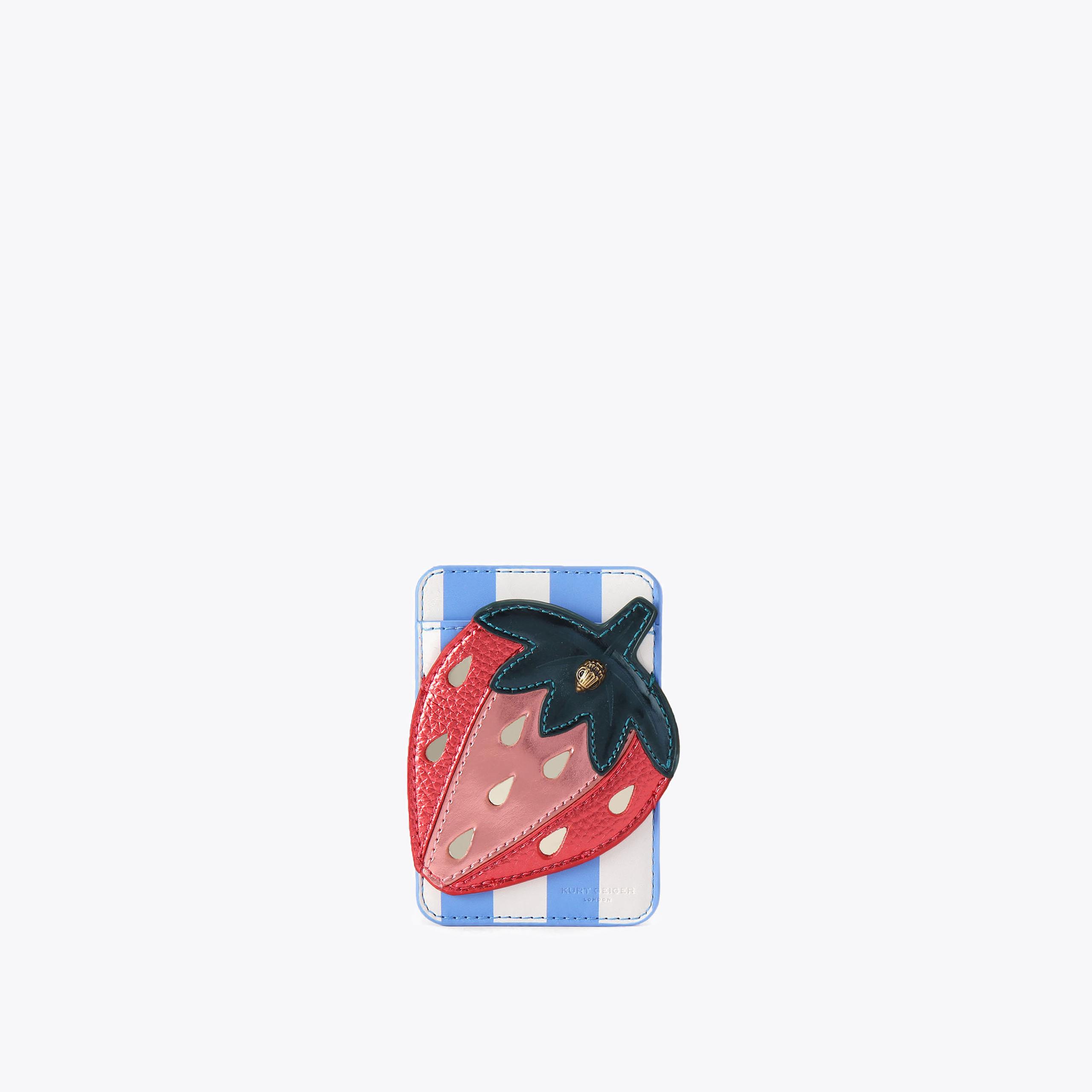 CARD STRAWBERRY STICKER Strawberry Credit Card Phone Wallet by KURT ...