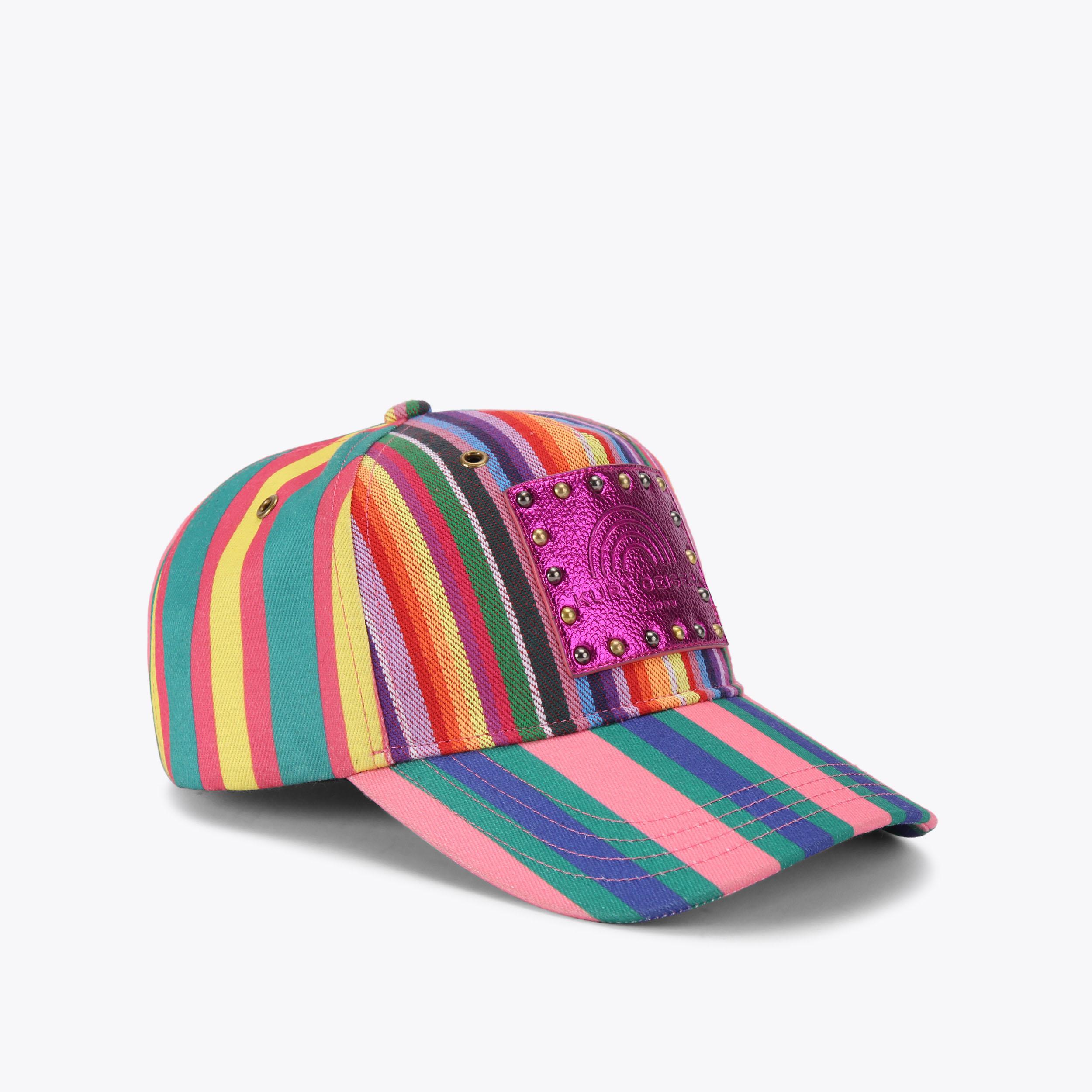 SOUTHBANK CAP Striped Cap by KURT GEIGER LONDON