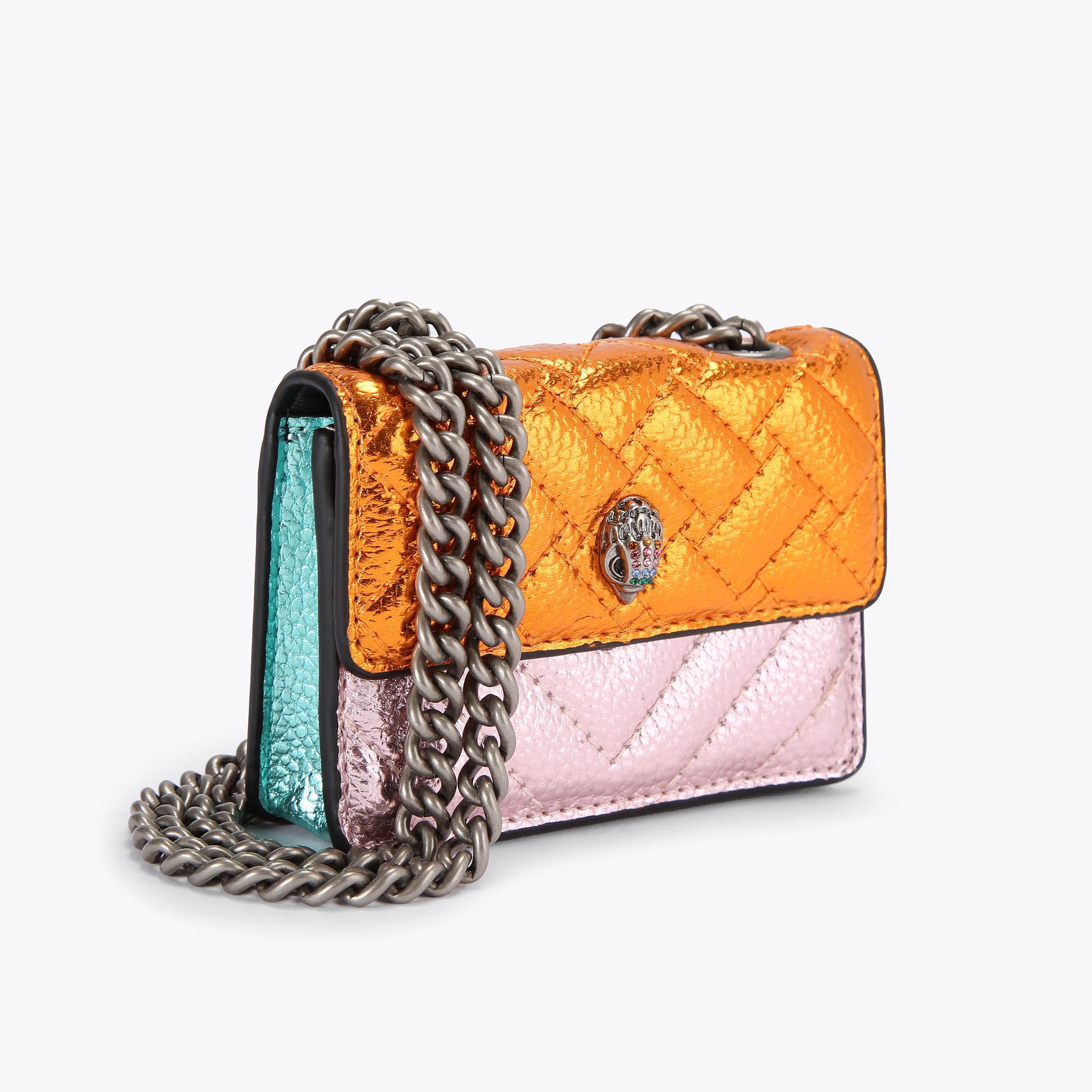 MICRO KENSINGTON Multi-Colored Micro Quilted Cross Body Purse by KURT ...