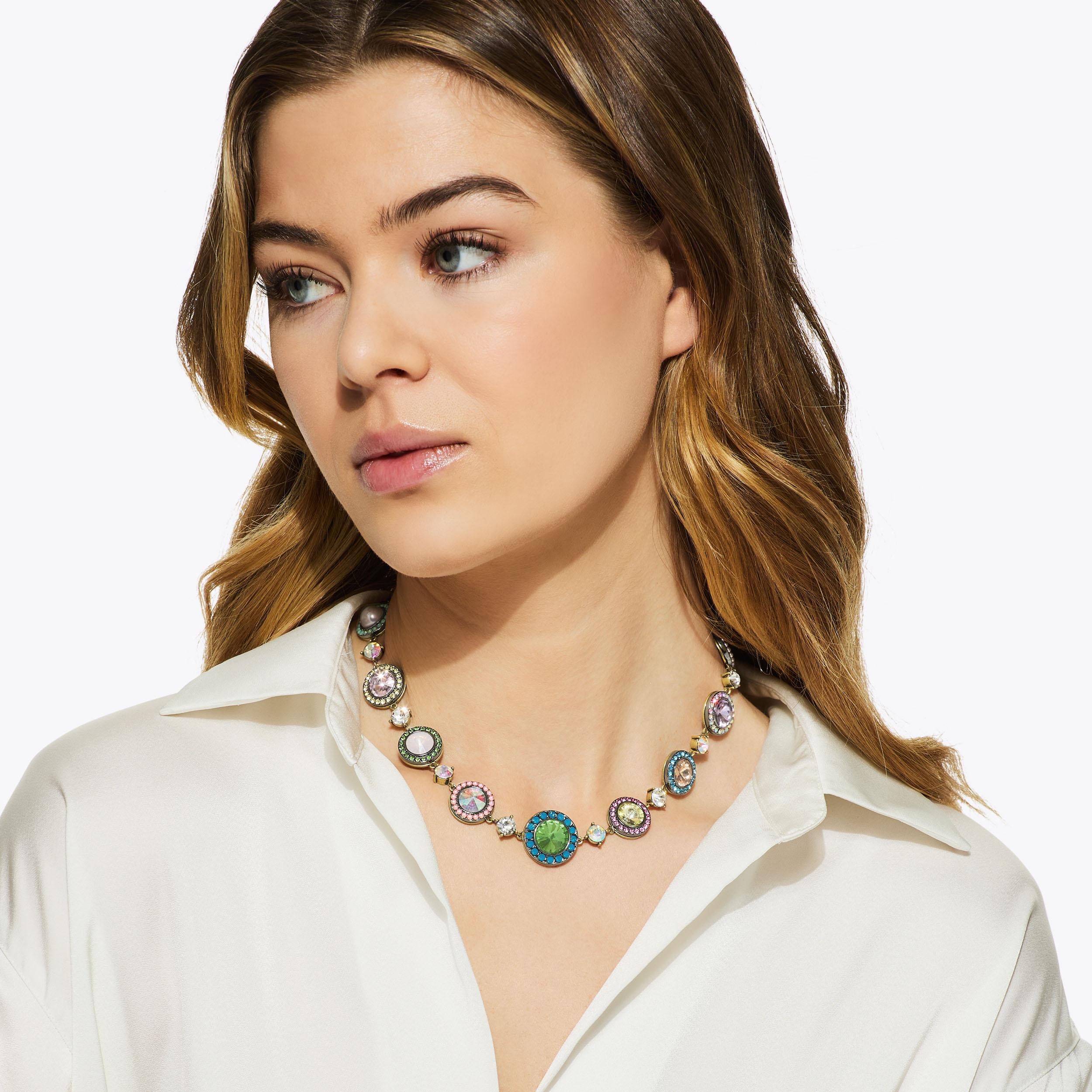 SM OCTAVIA NECKLACE Crystal Necklace by KURT GEIGER LONDON