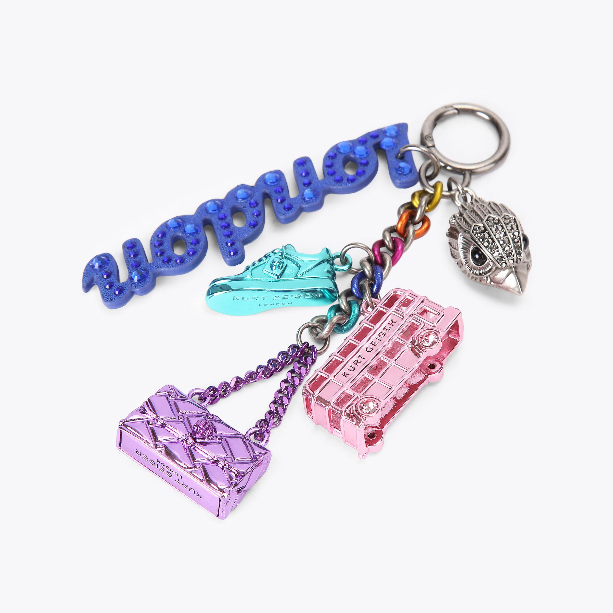 EAGLE MIX CHARMS Kurt Geiger Charm Keyring by KURT GEIGER LONDON