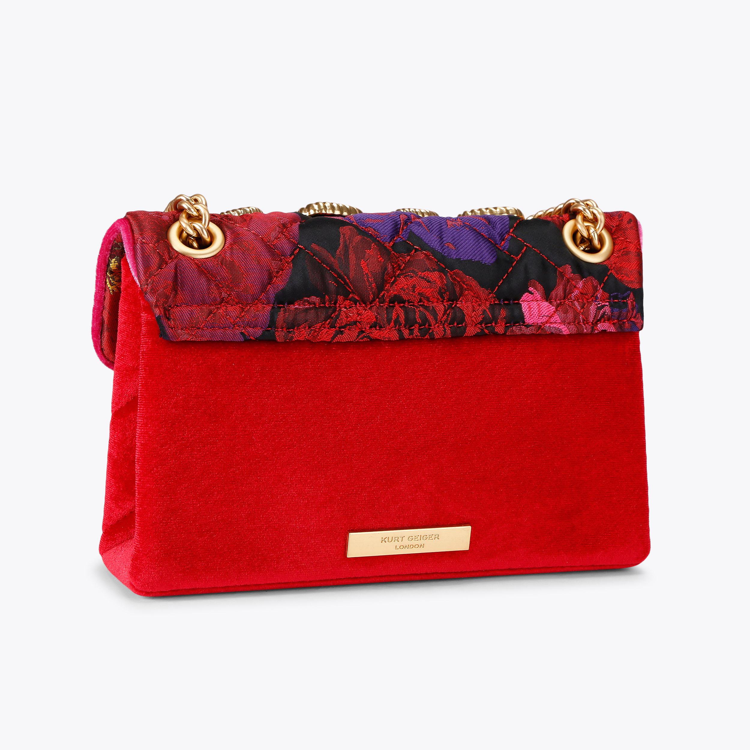 MINI KENSINGTON GEMS Embroidered Cross Body Bag by KURT GEIGER LONDON