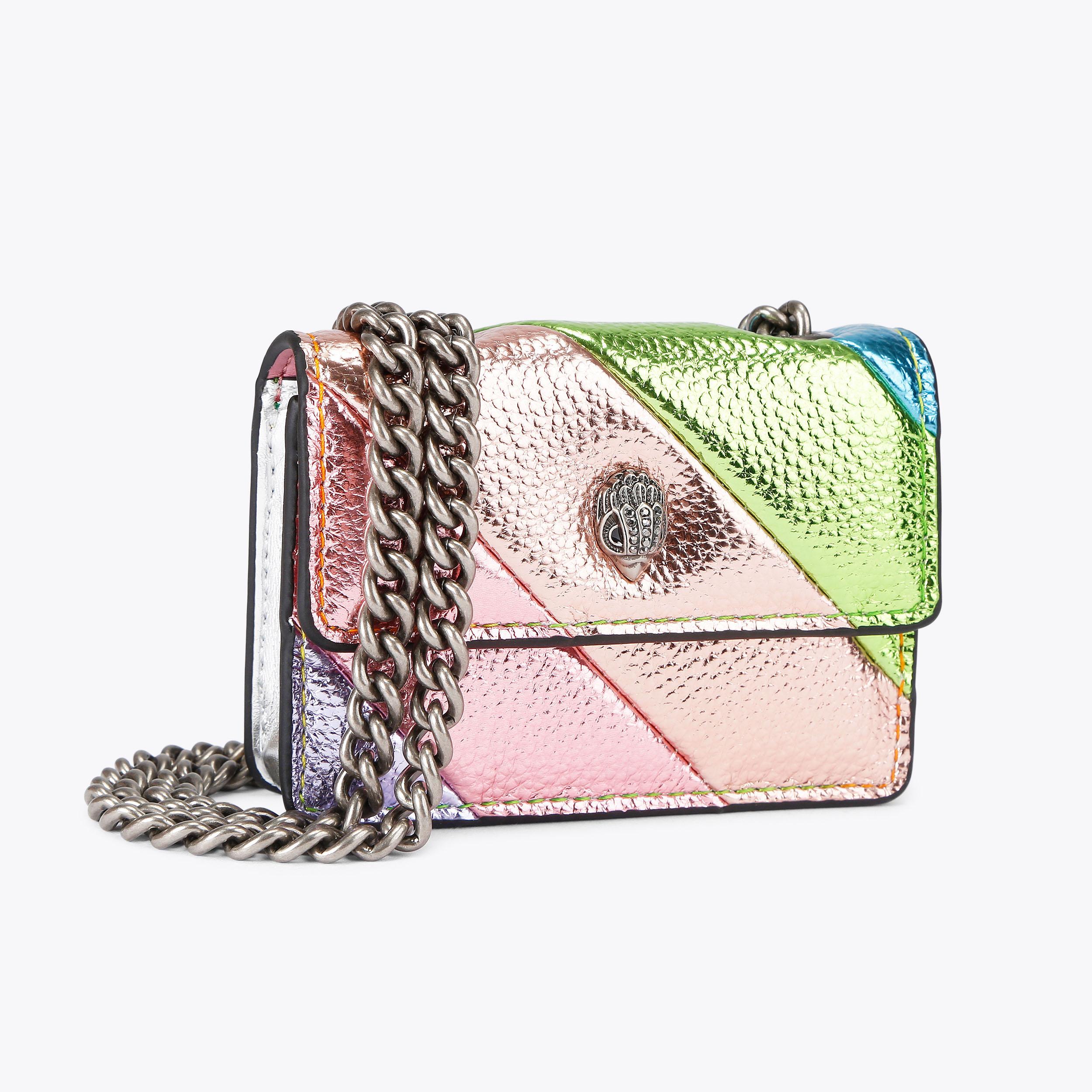 MICRO KENSINGTON L Pebble Grain Cross Body Bag by KURT GEIGER LONDON