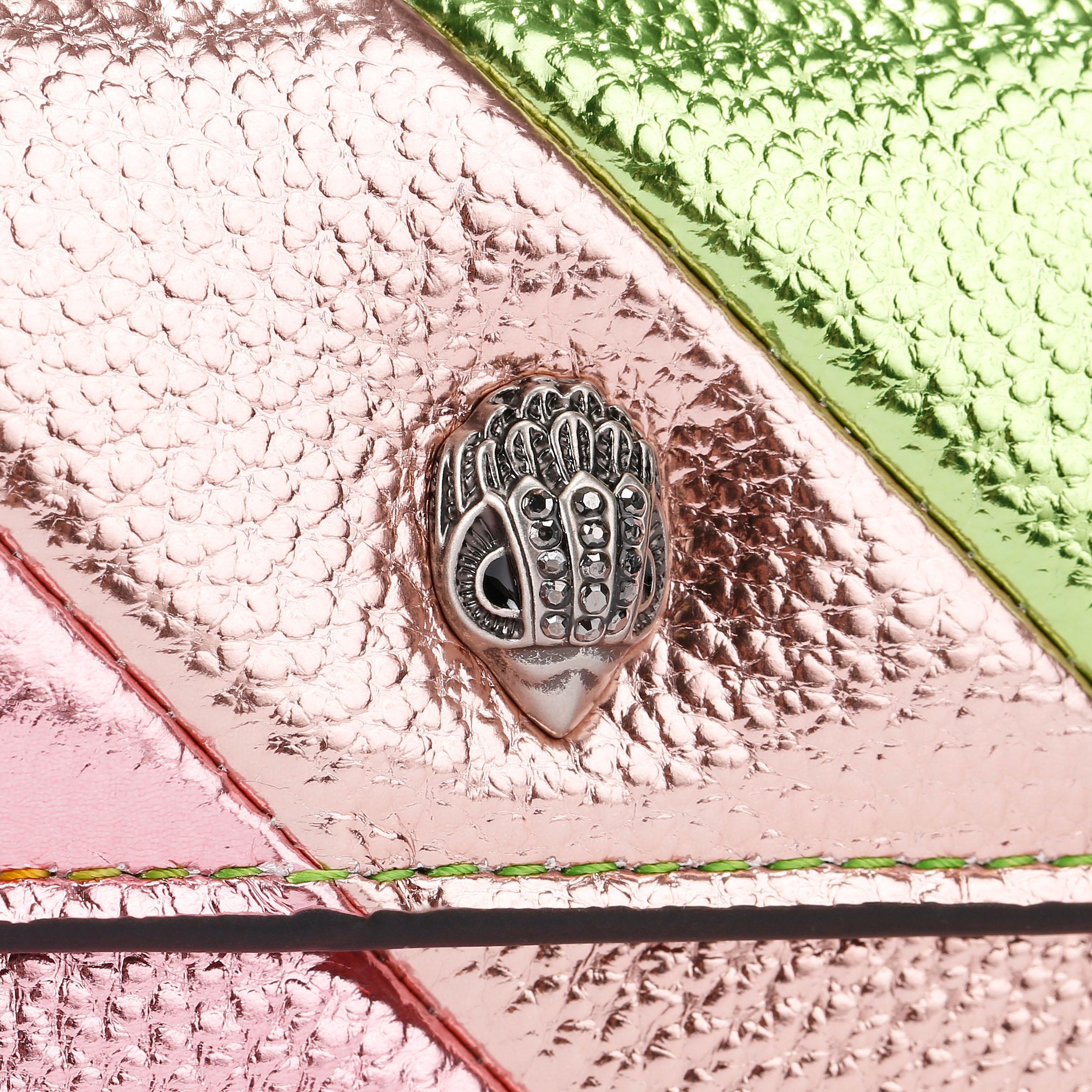 MICRO KENSINGTON L Pebble Grain Cross Body Bag by KURT GEIGER LONDON