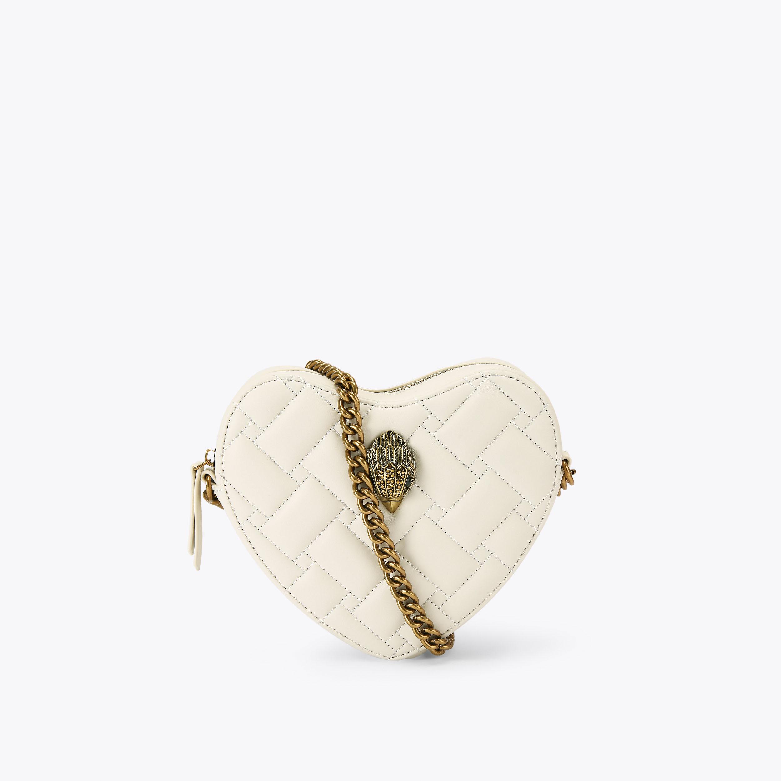 KENSINGTON HEART X BODY Bone Heart Cross Body Purse by KURT GEIGER LONDON