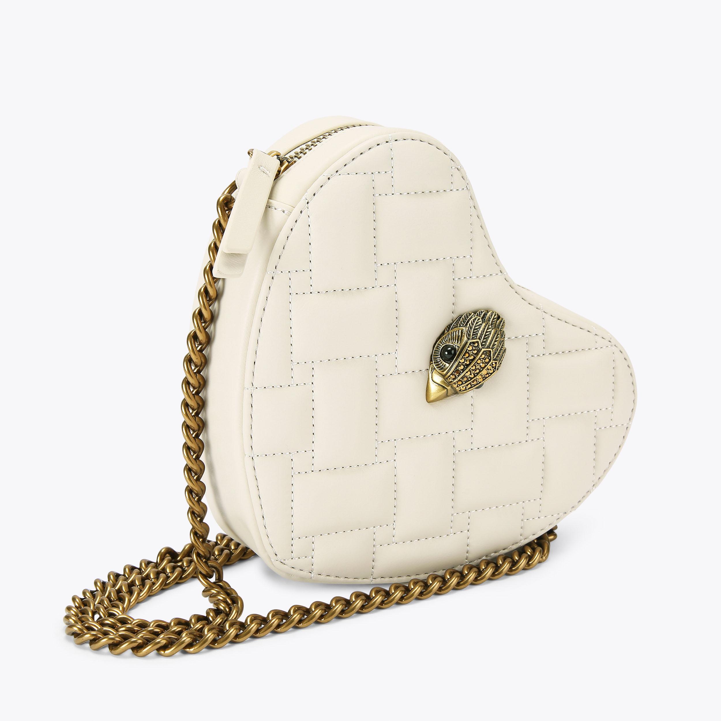 KENSINGTON HEART X BODY Bone Heart Cross Body Purse by KURT GEIGER LONDON