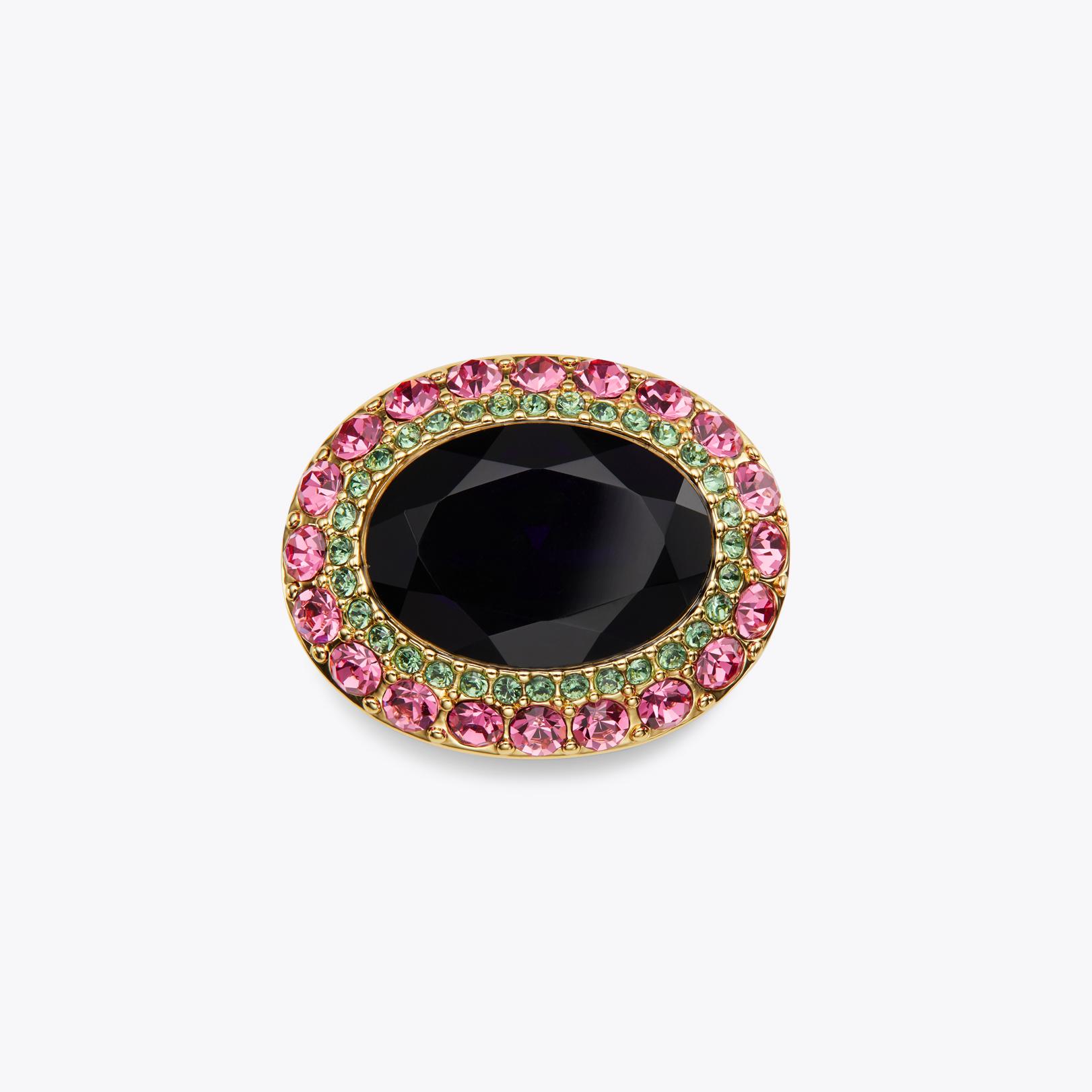 OVAL STONE XL RING by KURT GEIGER LONDON