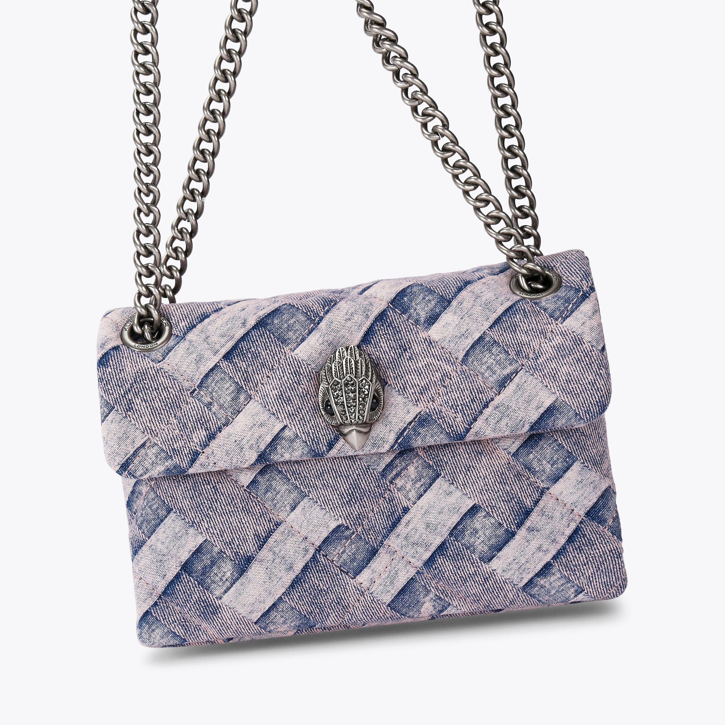 MINI KENSINGTON SOFT BAG Pink Denim Mini Cross Body Purse by KURT ...