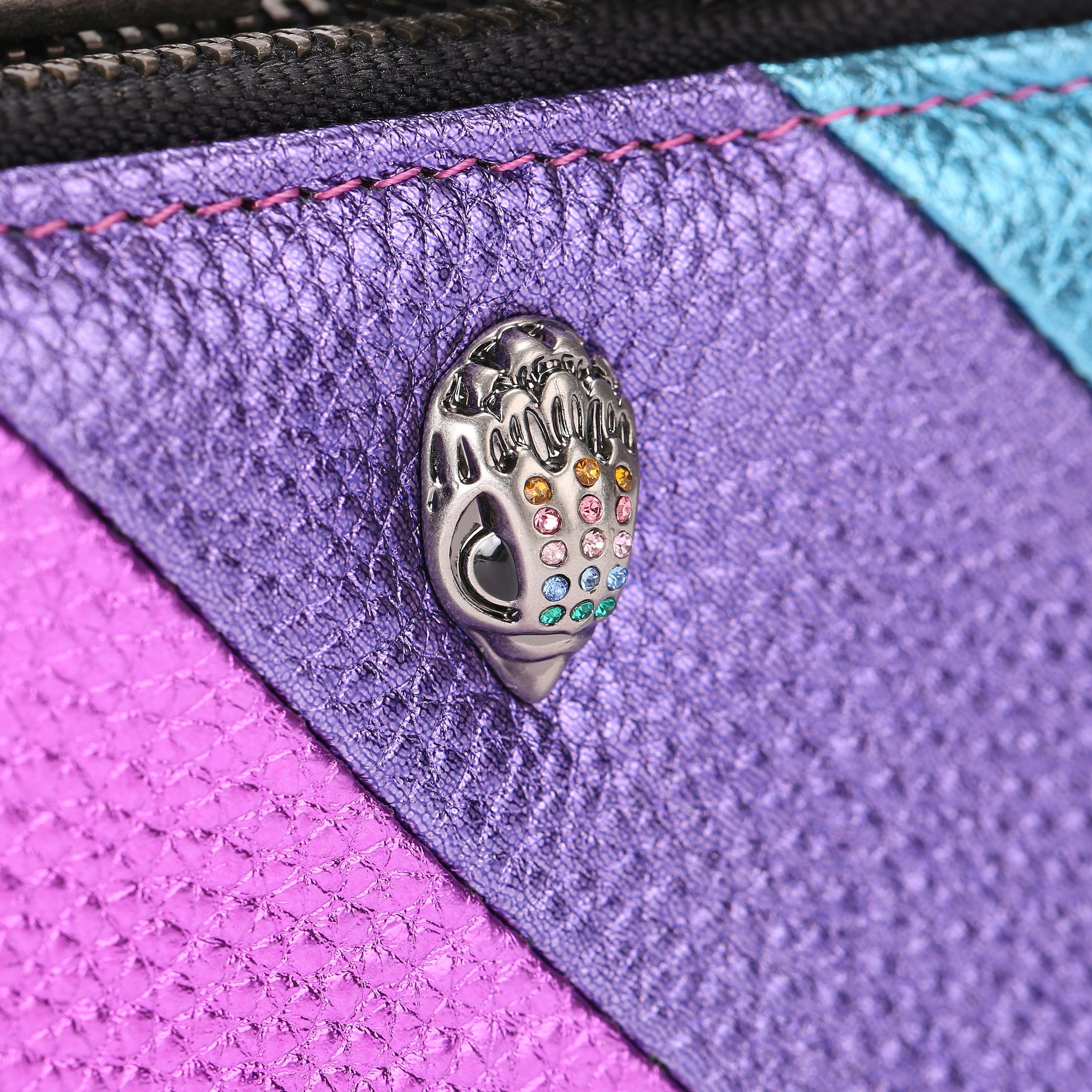 MINI PURSE Stripe Leather Purse by KURT GEIGER LONDON