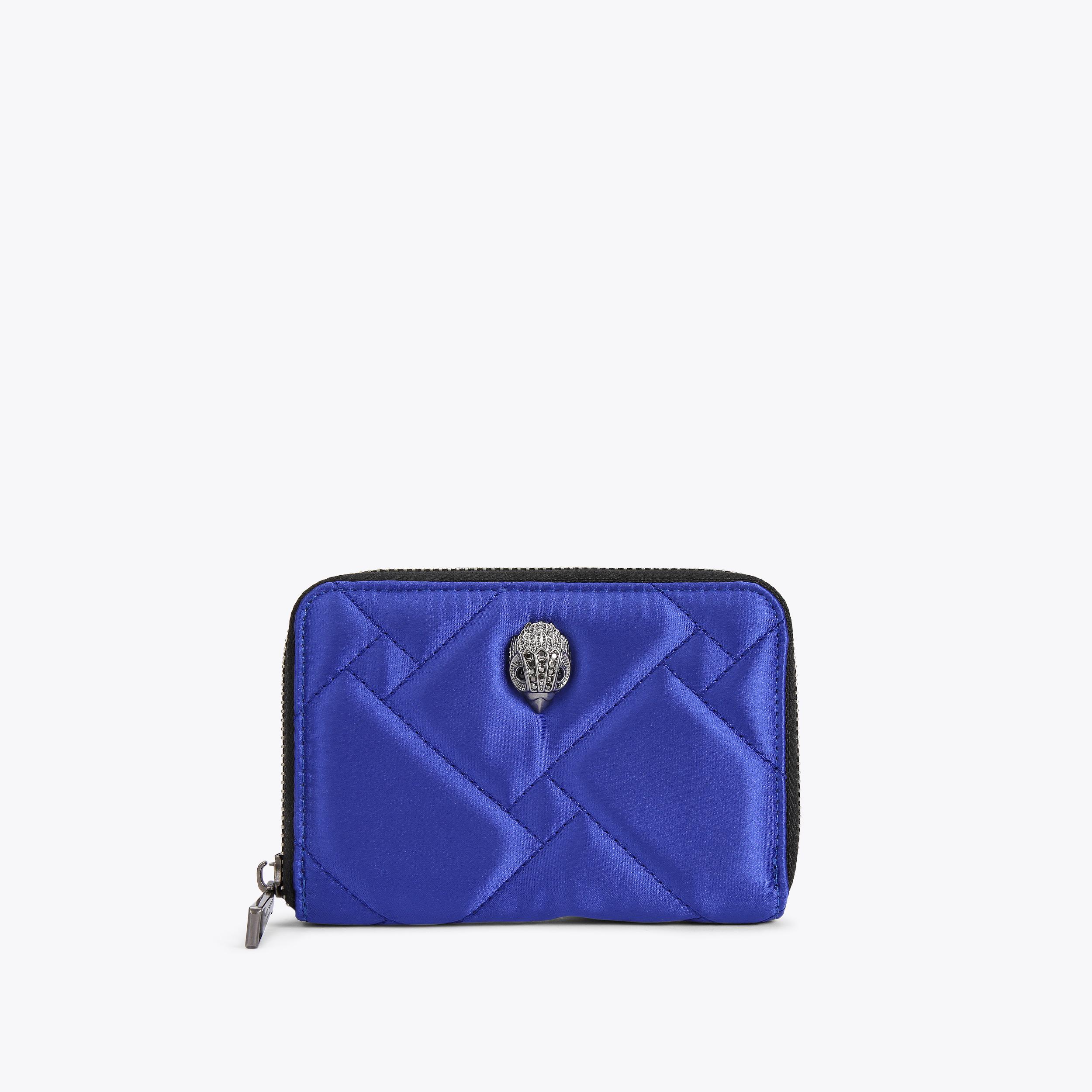 SM ZIP WALLET NYLON Blue Recycled Nylon Zip Around Wallet by KURT ...