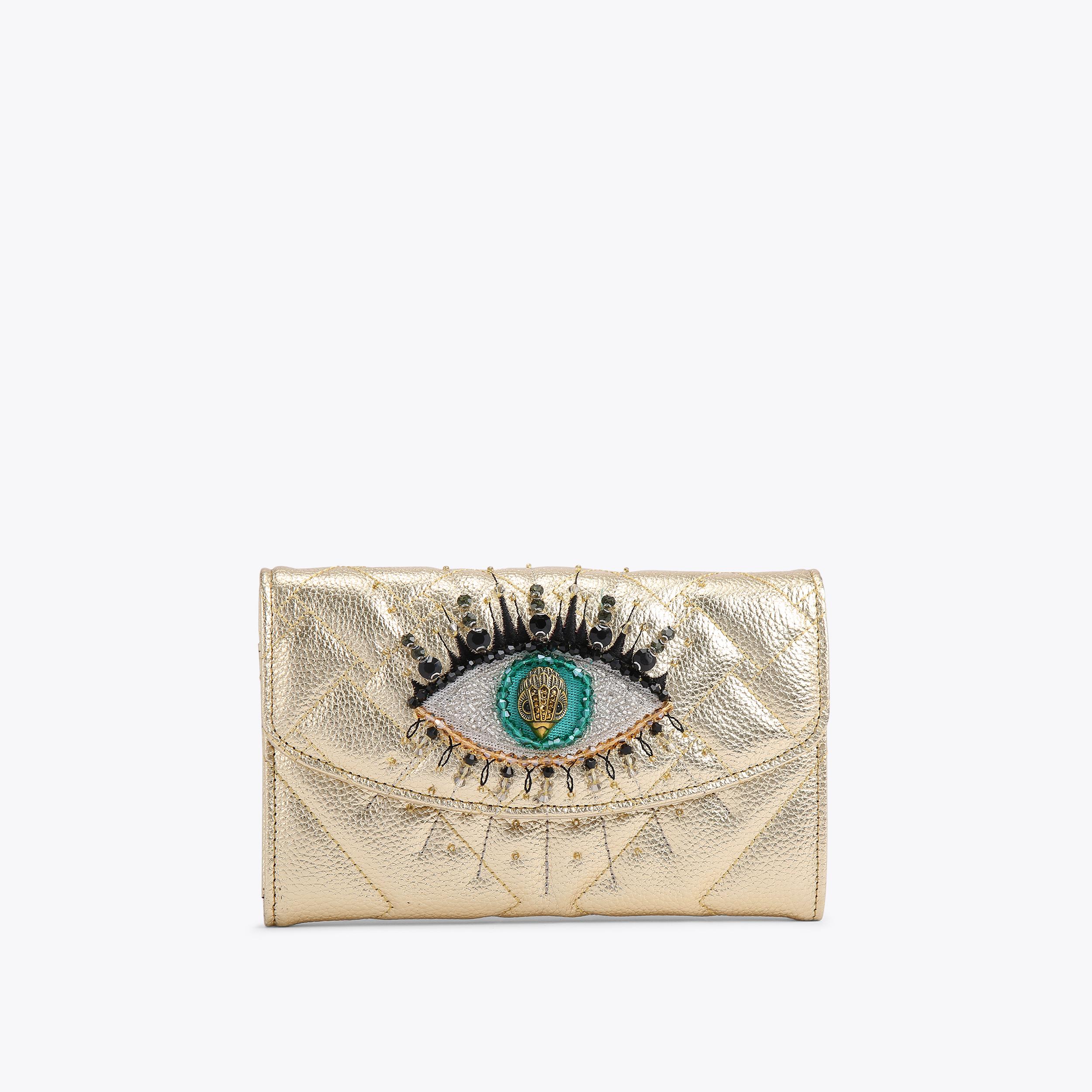 KENSINGTON CH WALLET EYE KENSINGTON CHAIN WALLET EYE GOLD by KURT ...