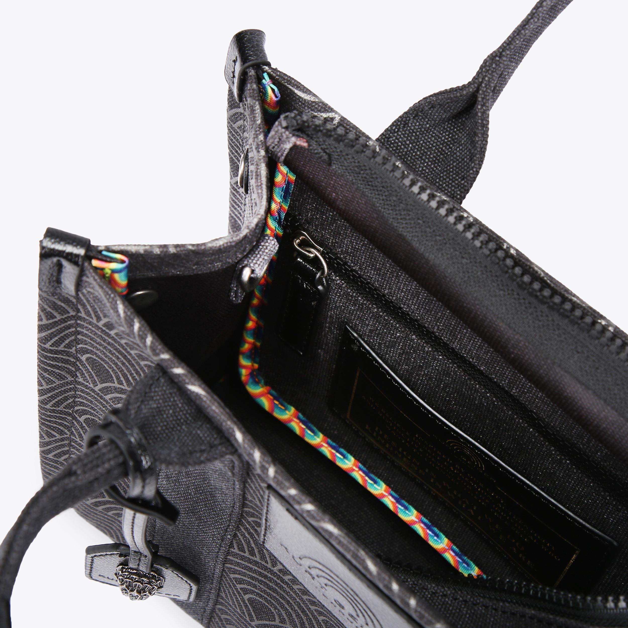 SMALL SOUTHBANK TOTE Black Rainbow Small Cross Body Purse by KURT ...